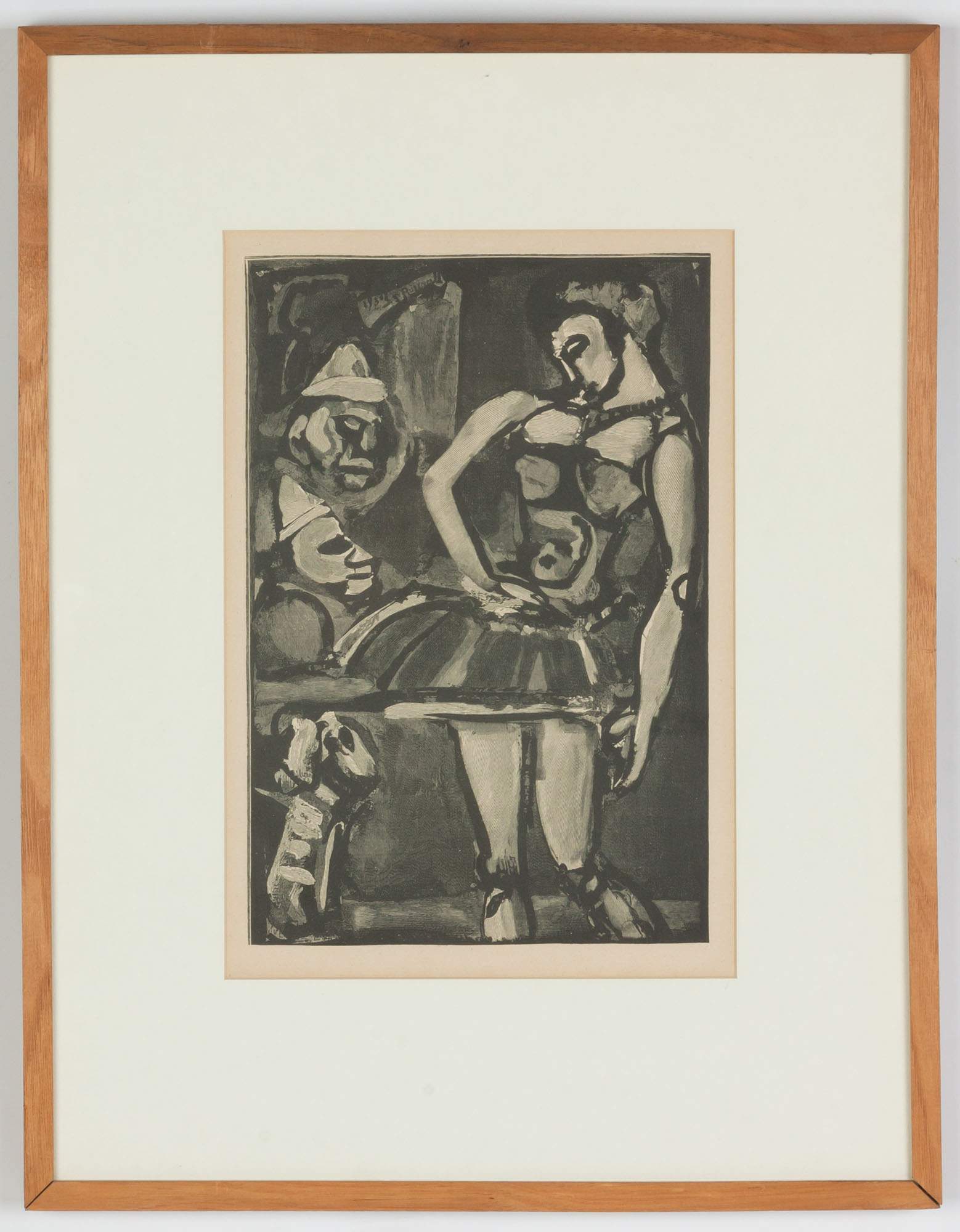 Two Georges Henri Rouault (French, 1871-1958) Interlude from Le Cirque ...