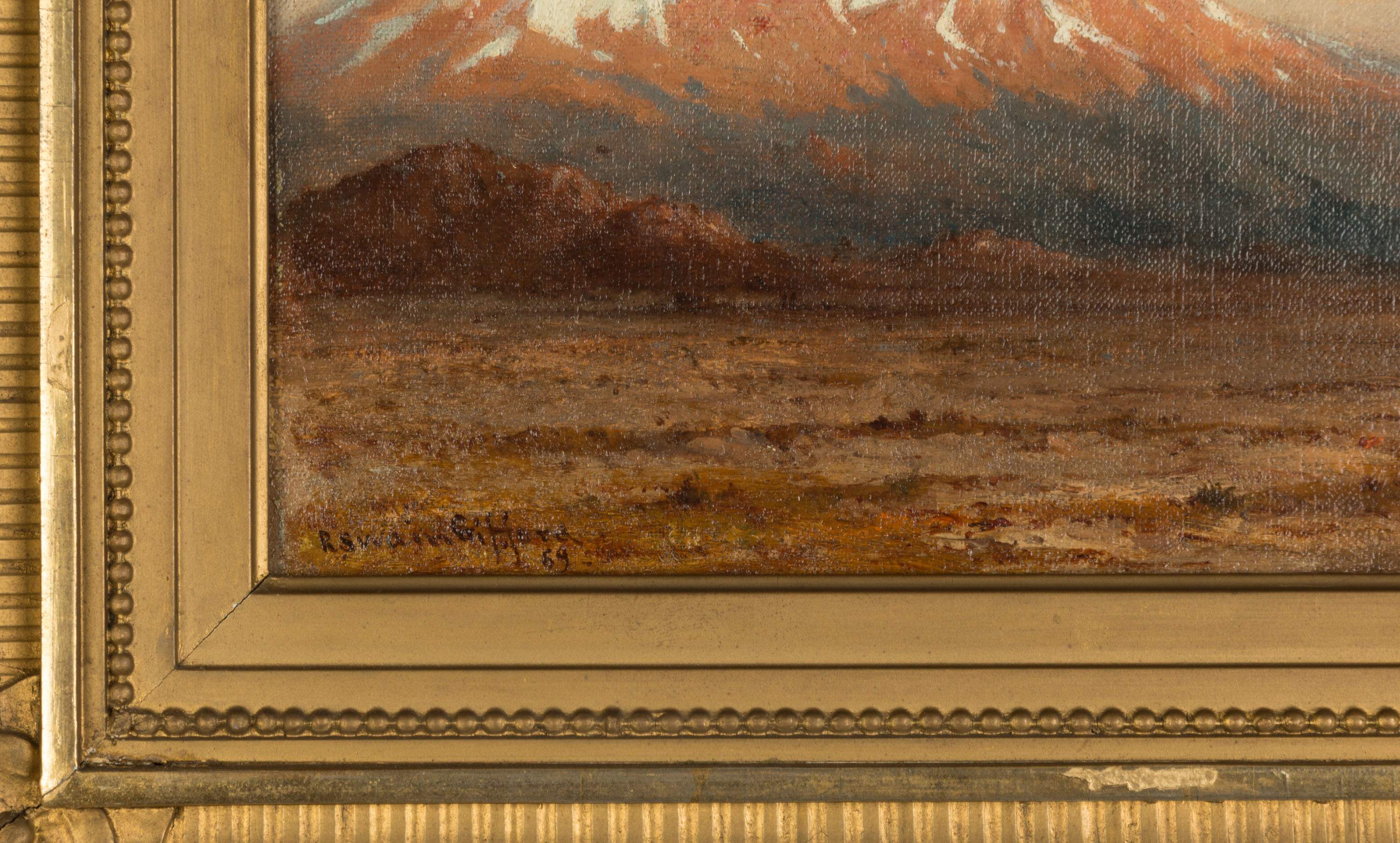 Robert Swain Gifford (American, 1840-1905) "Mount Shasta, California ...