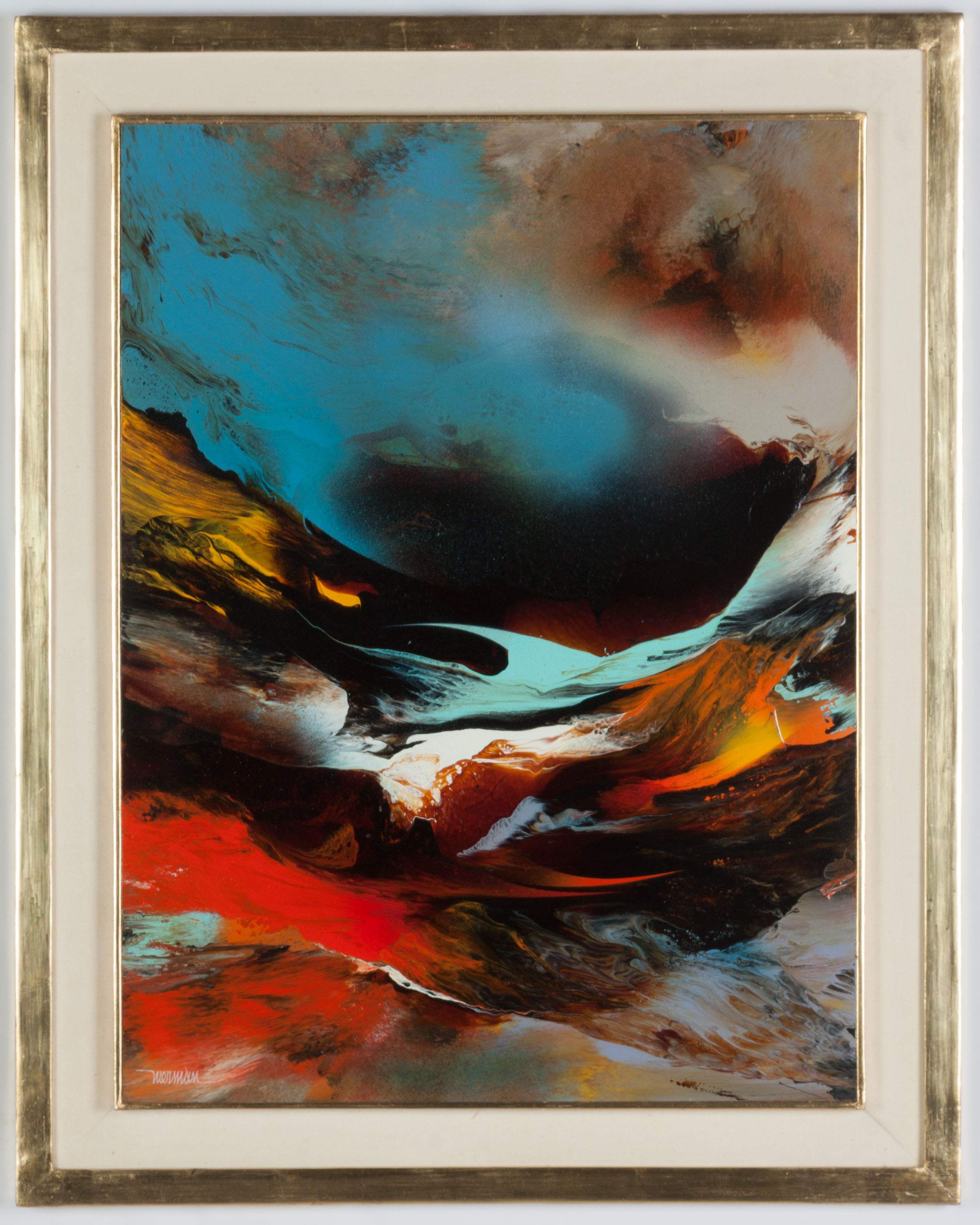 Leonardo Nierman (Mexican, born, 1932) "Imaginary Landscape" | Cottone ...