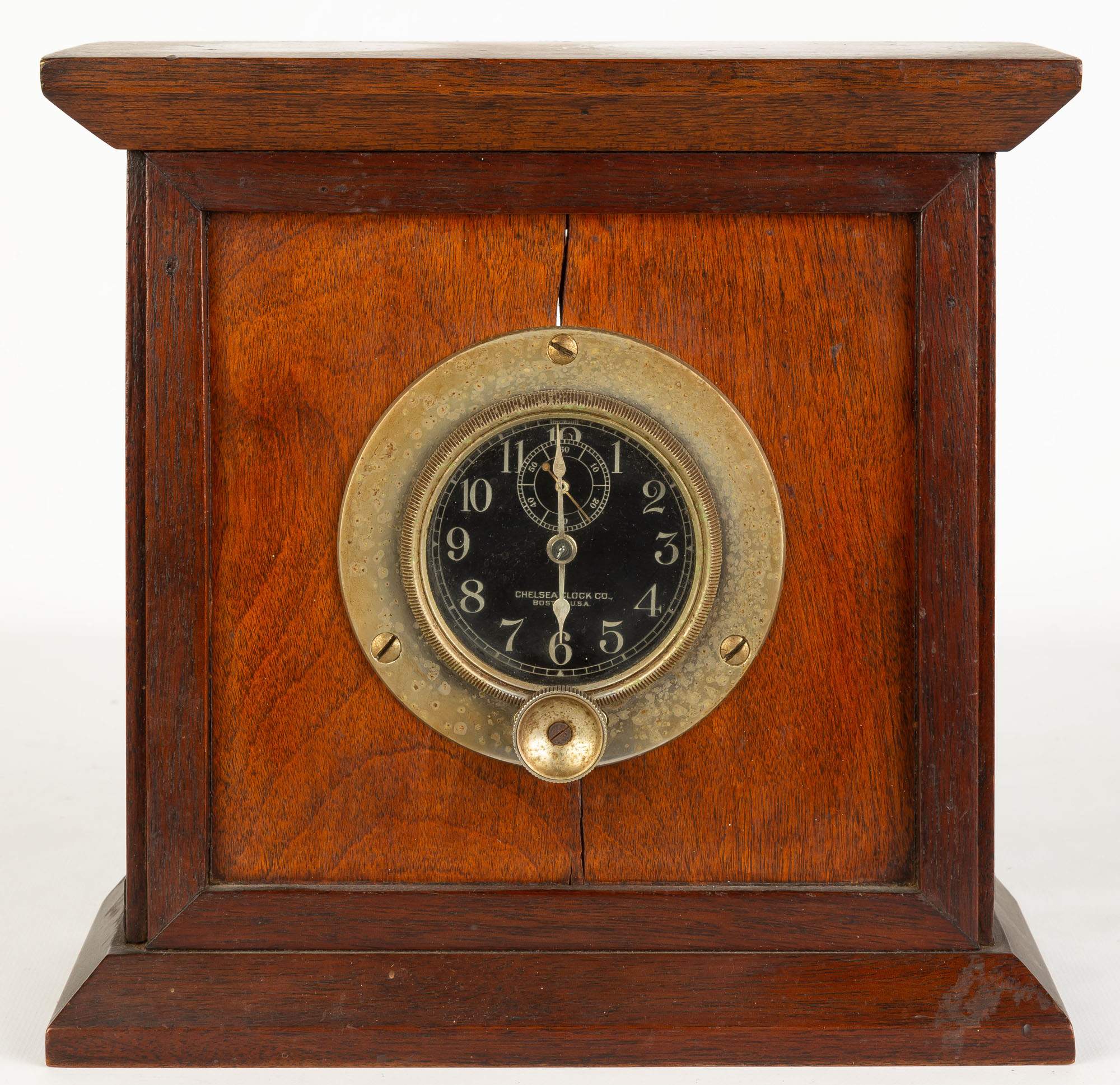 Chelsea Clock Co. Boston Aviation Clock | Cottone Auctions