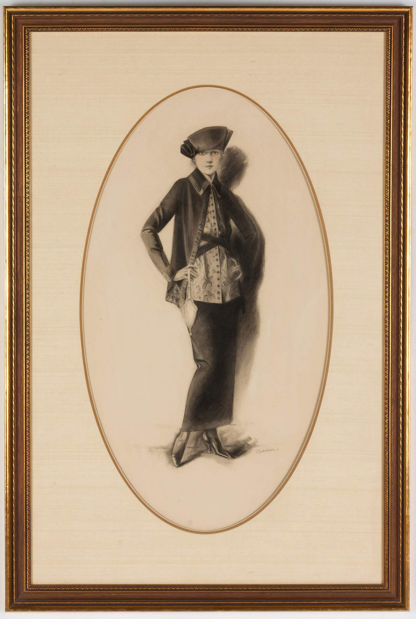 Charles Sheldon (American, 1889-1961) Charcoal | Cottone Auctions