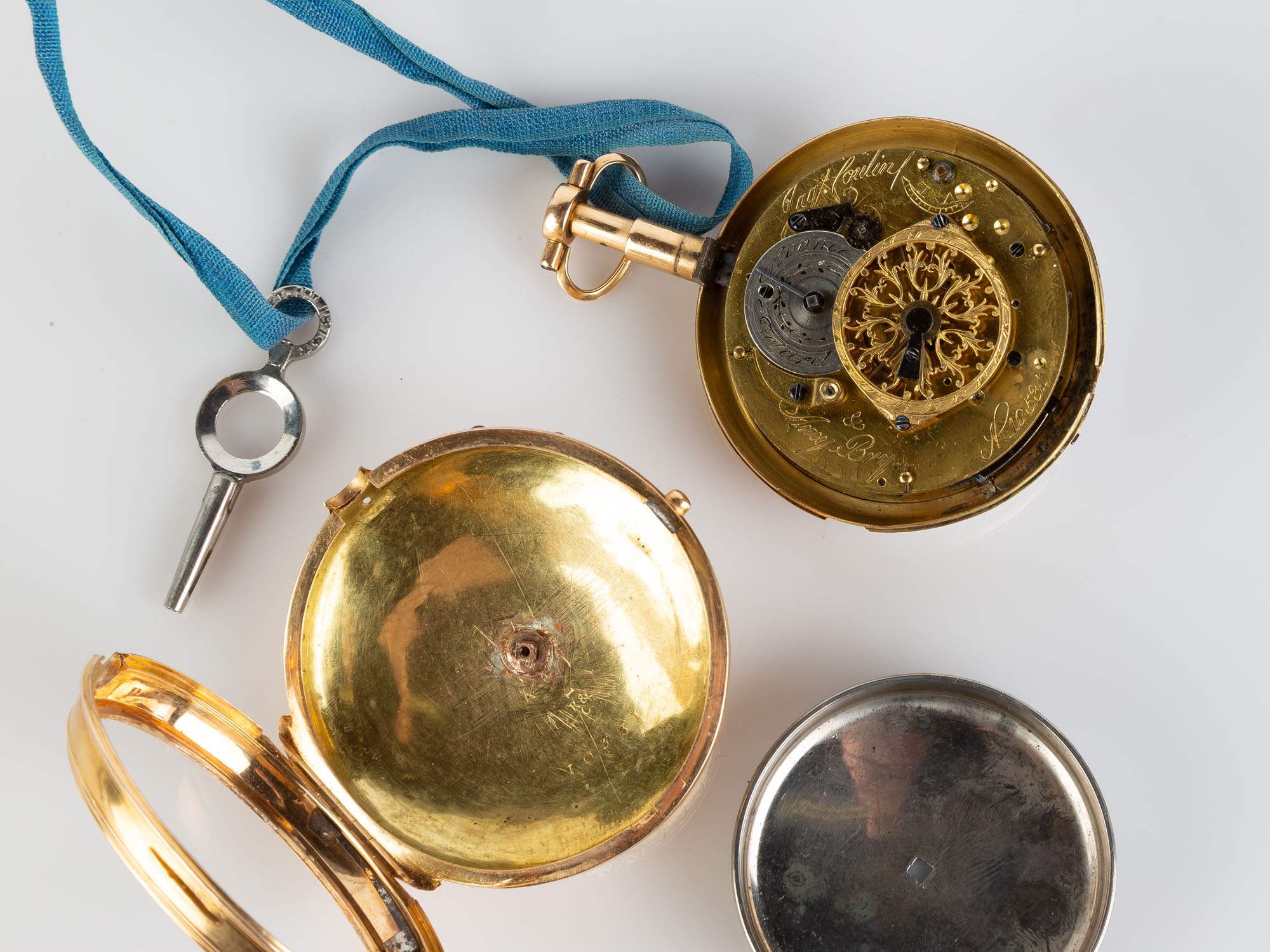Jacques Coulin Pocket Watch | Cottone Auctions