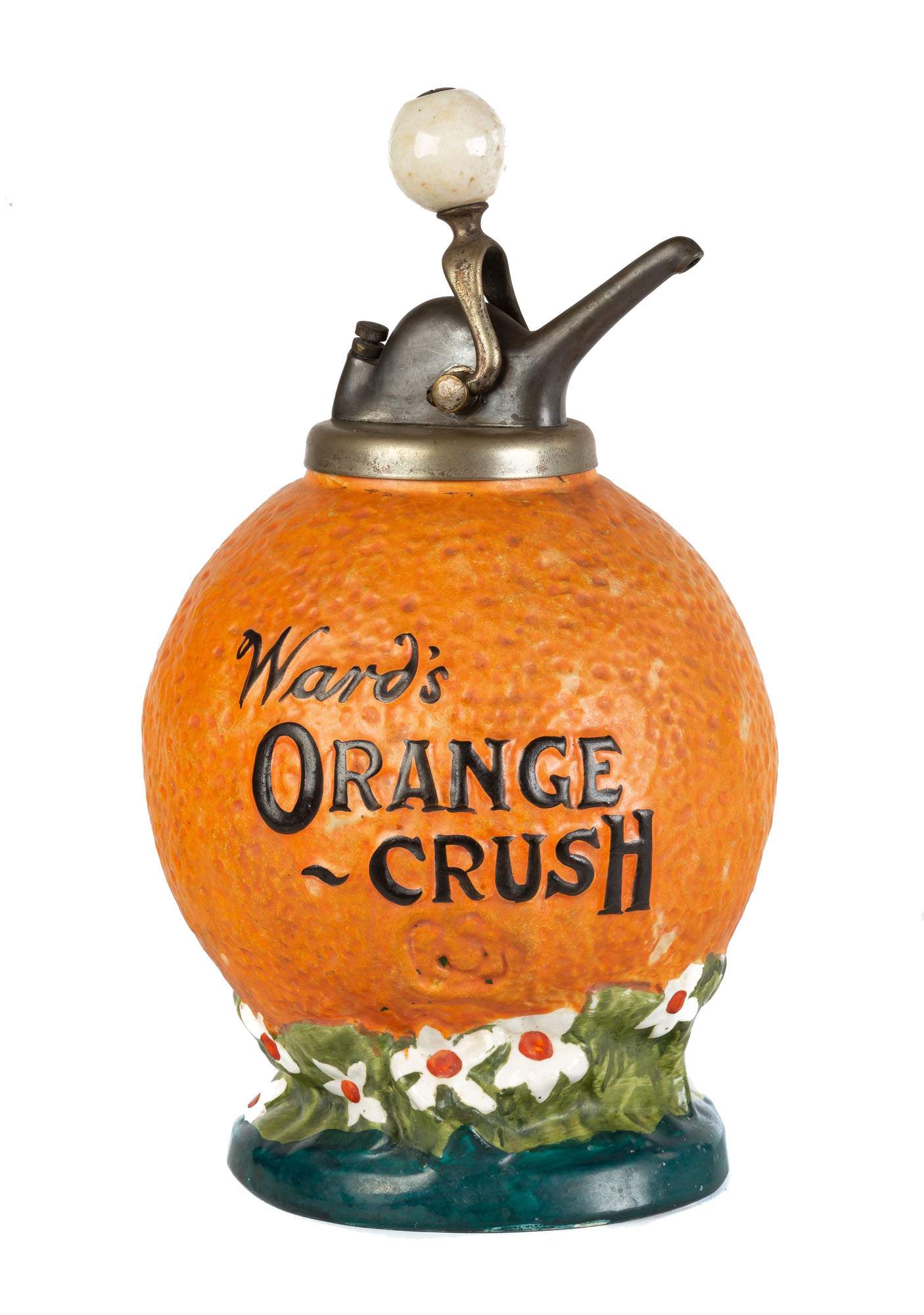 Vintage Ward's Orange Crush Dispenser | Cottone Auctions