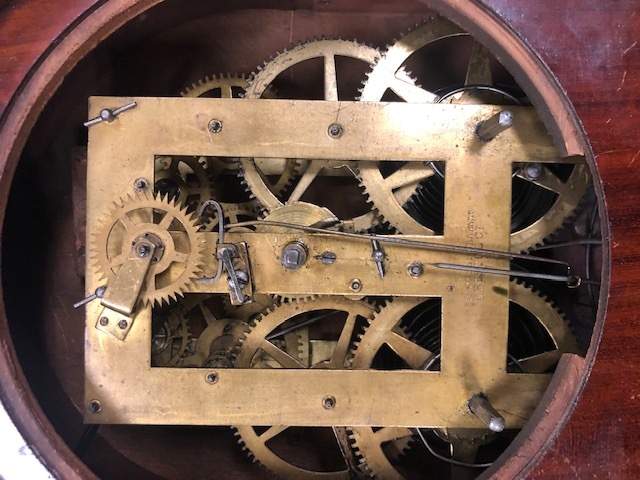 Brewster & Ingraham Double Column Onion Clock | Cottone Auctions
