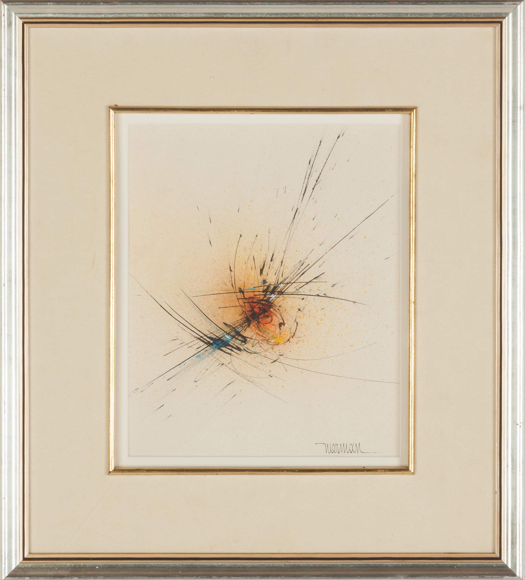 Leonardo Nierman (Mexican, born, 1932) "Whirlwind" | Cottone Auctions