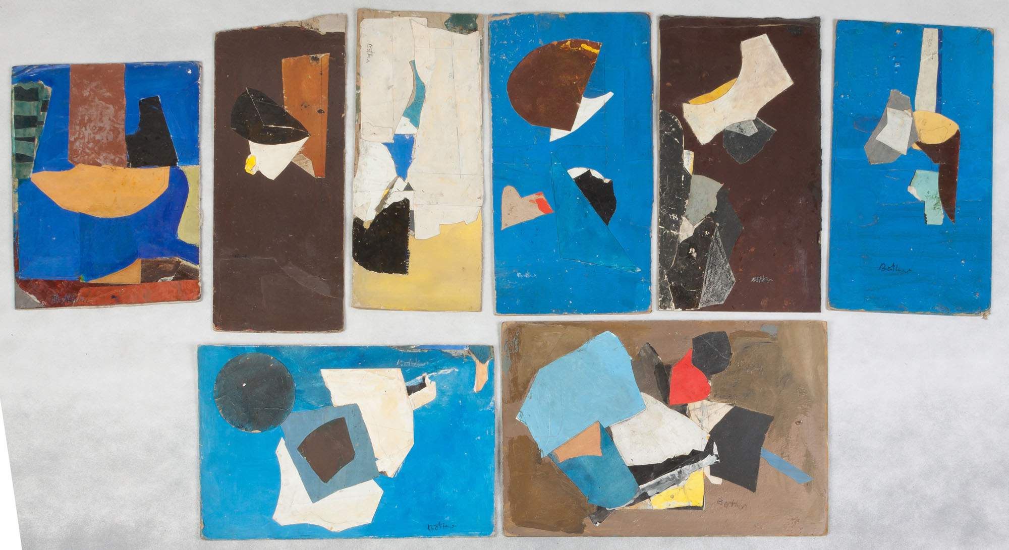 Group of Henry Botkin (American, 1896-1983) Mixed Media Works | Cottone ...