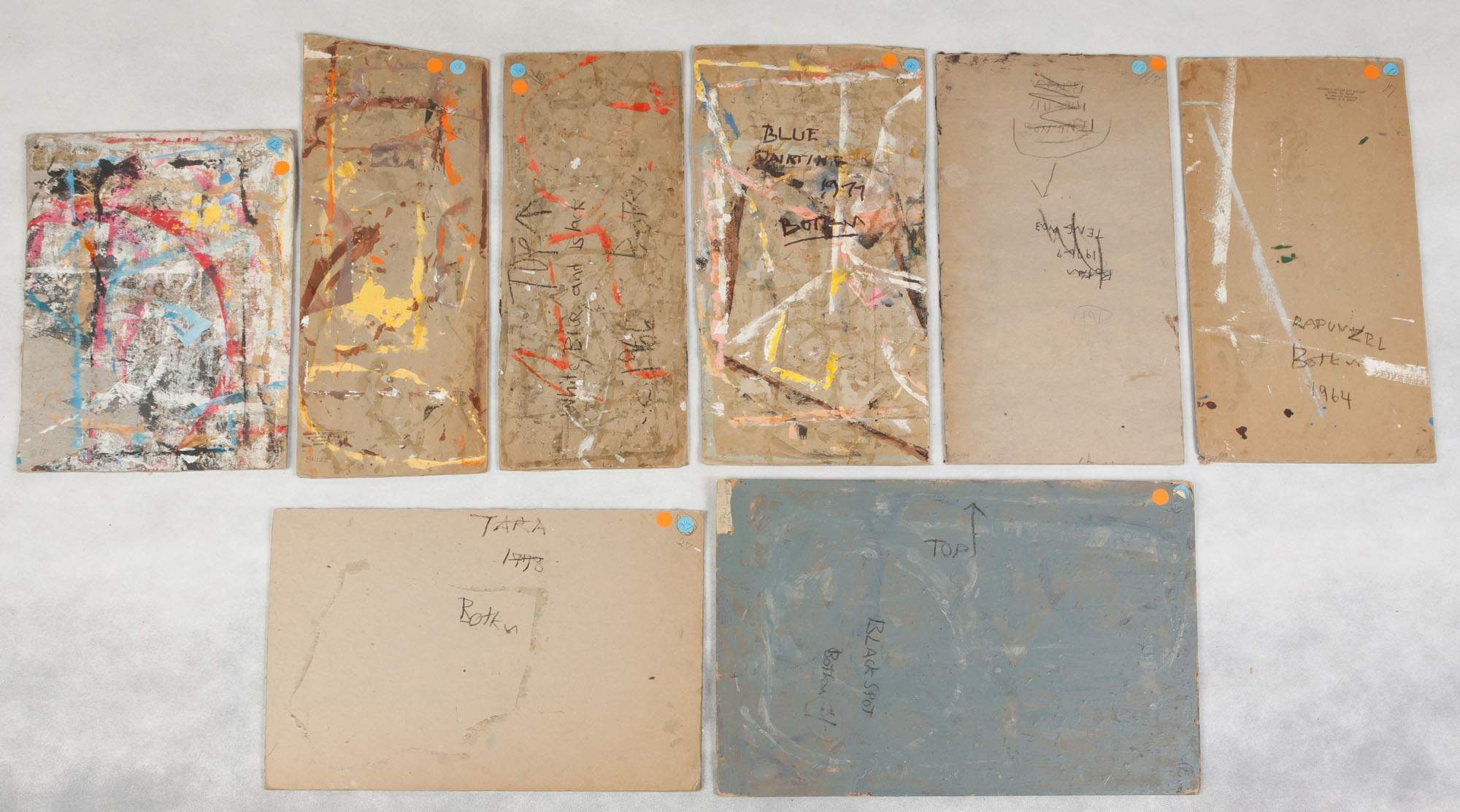 Group of Henry Botkin (American, 1896-1983) Mixed Media Works | Cottone ...