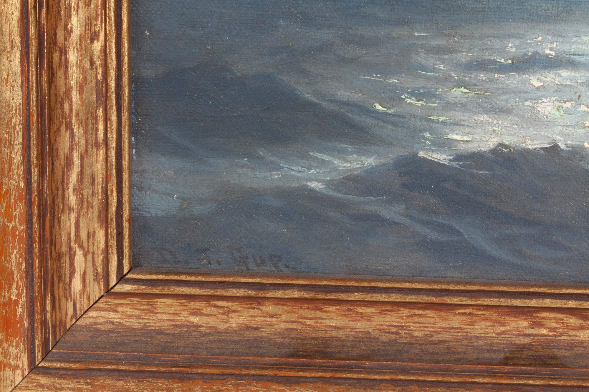 David John Gue (American, 1836-1917) Seascape | Cottone Auctions