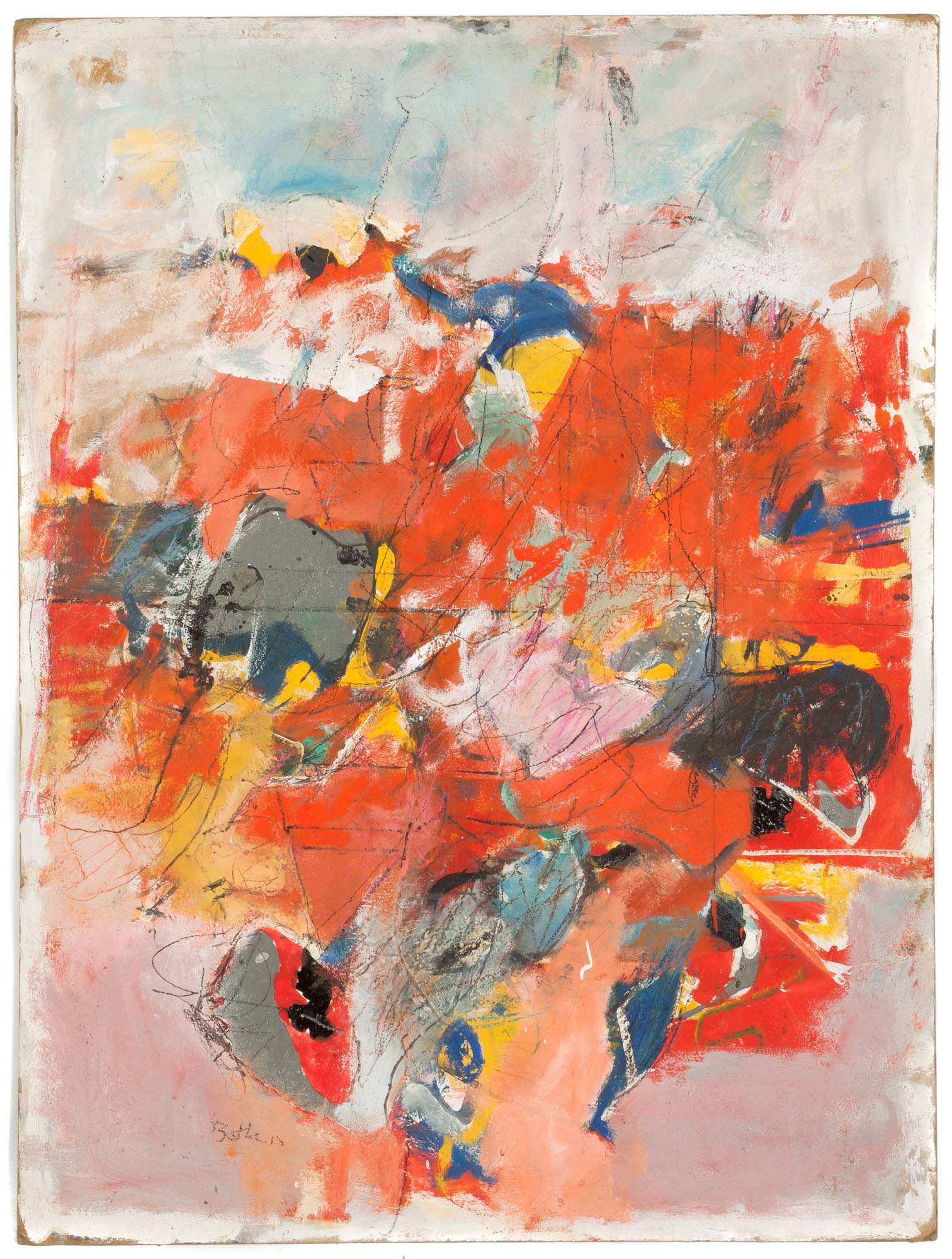 Henry Botkin (American, 1896-1983) "Warm Light" 1958 | Cottone Auctions