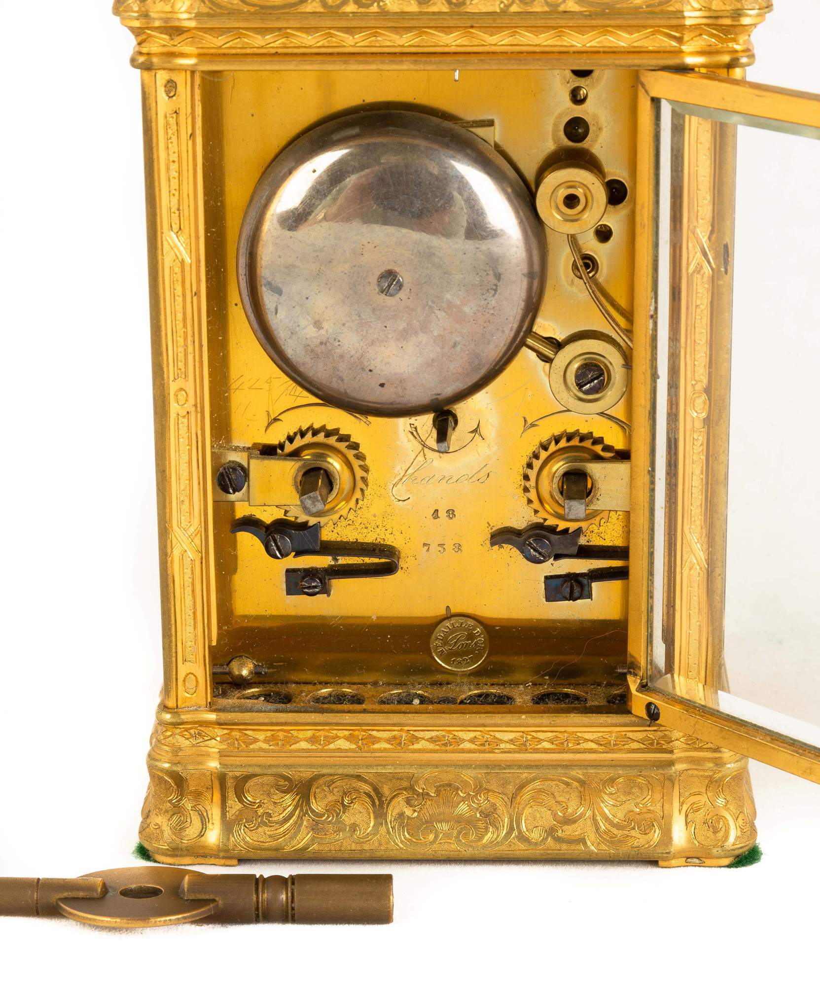 French Carriage Clock | Cottone Auctions