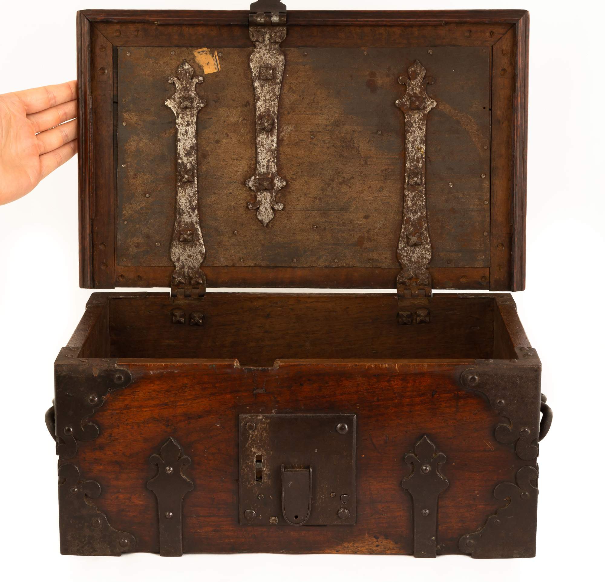17/18th Century Spanish Strong Box | Cottone Auctions
