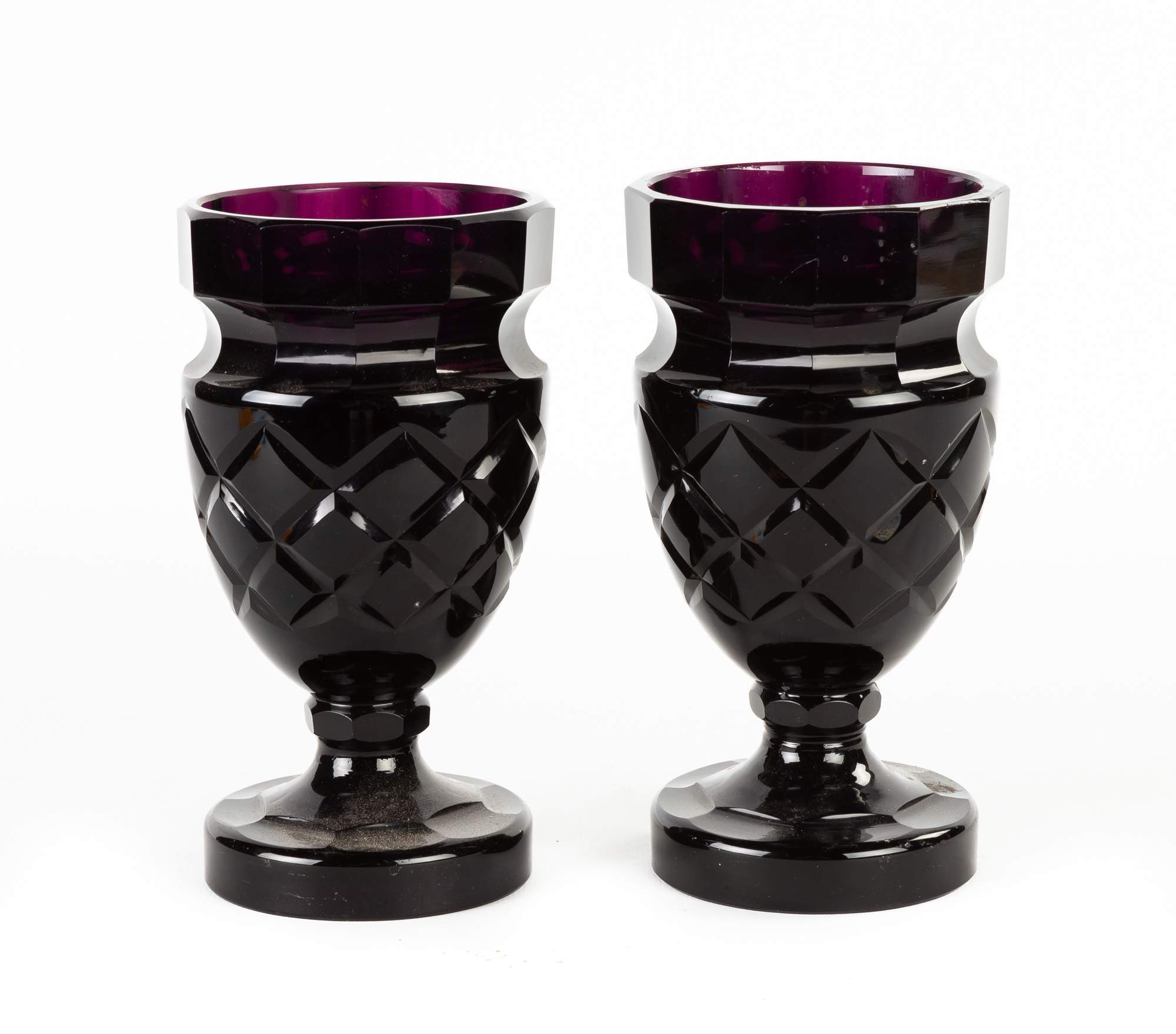 English Amethyst Goblets | Cottone Auctions