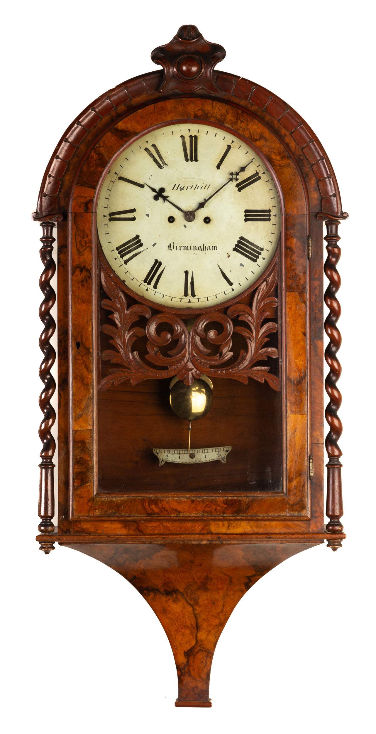 English Wall Clock | Cottone Auctions