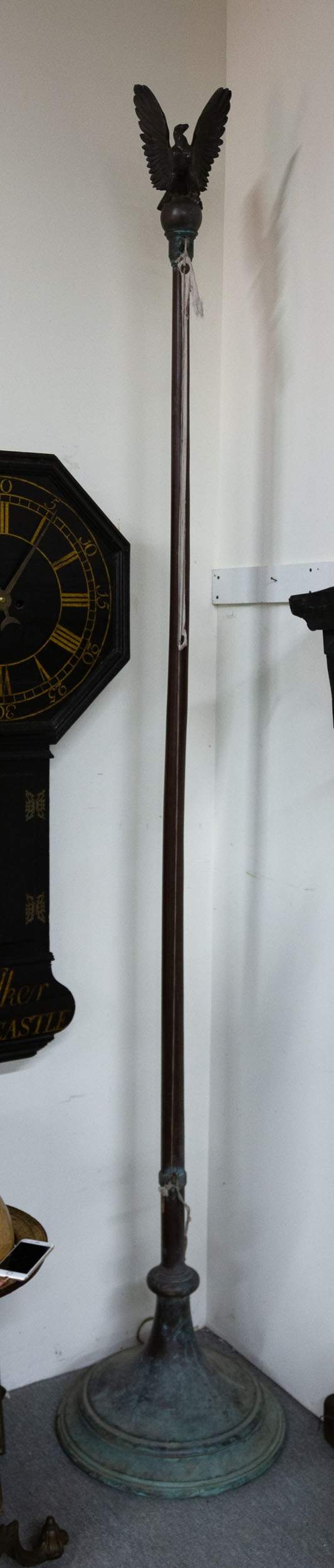 Bronze Flag Pole | Cottone Auctions