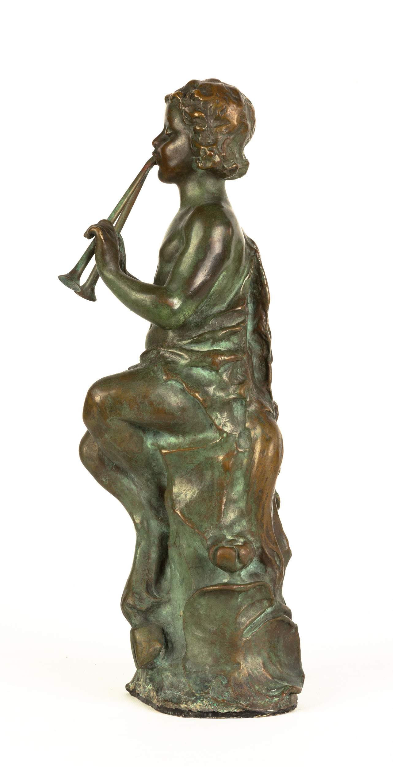 Roman Bronze Works Bronze Fountain of Pan | Cottone Auctions