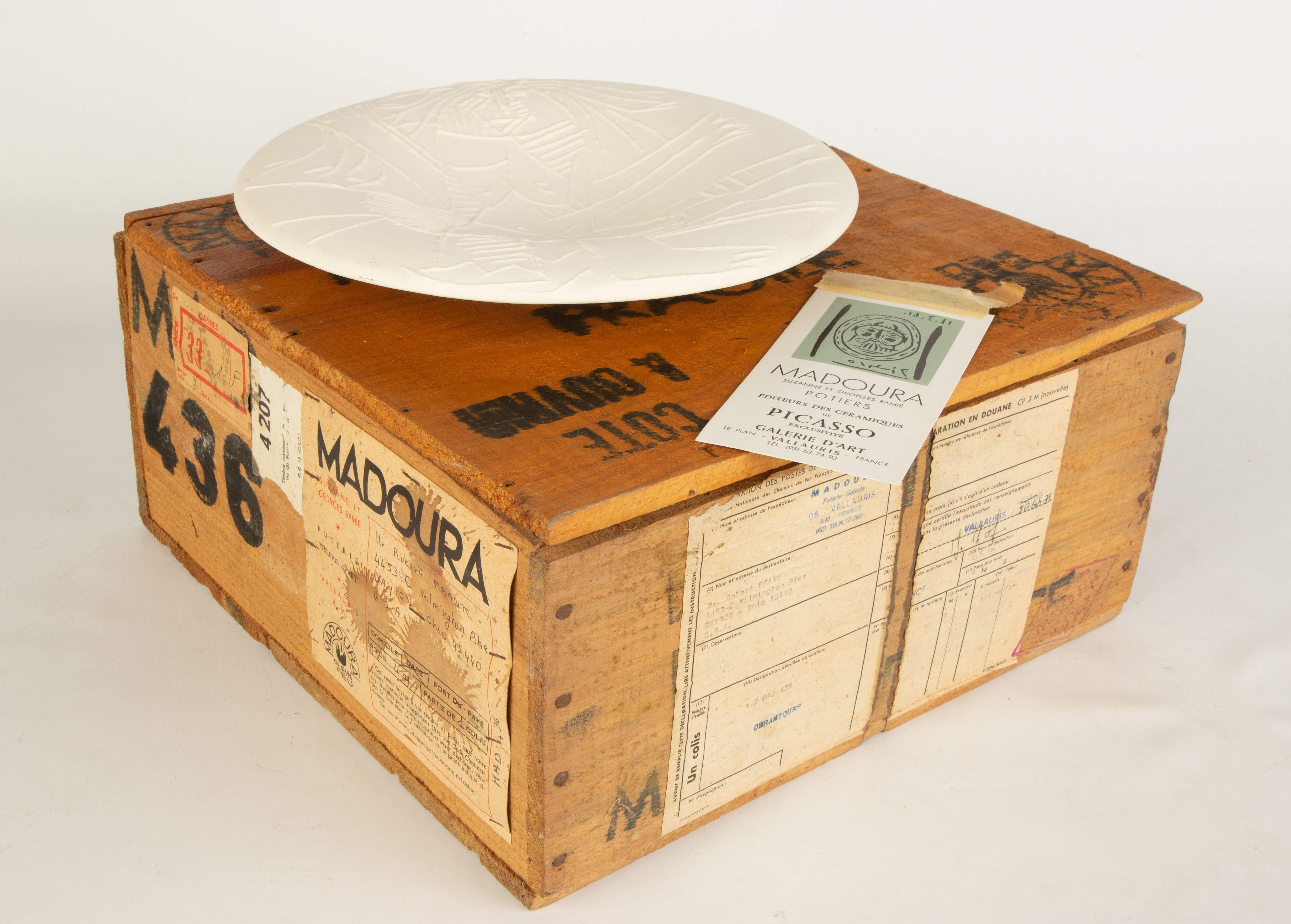 Pablo Picasso (1881-1973) Plate | Cottone Auctions