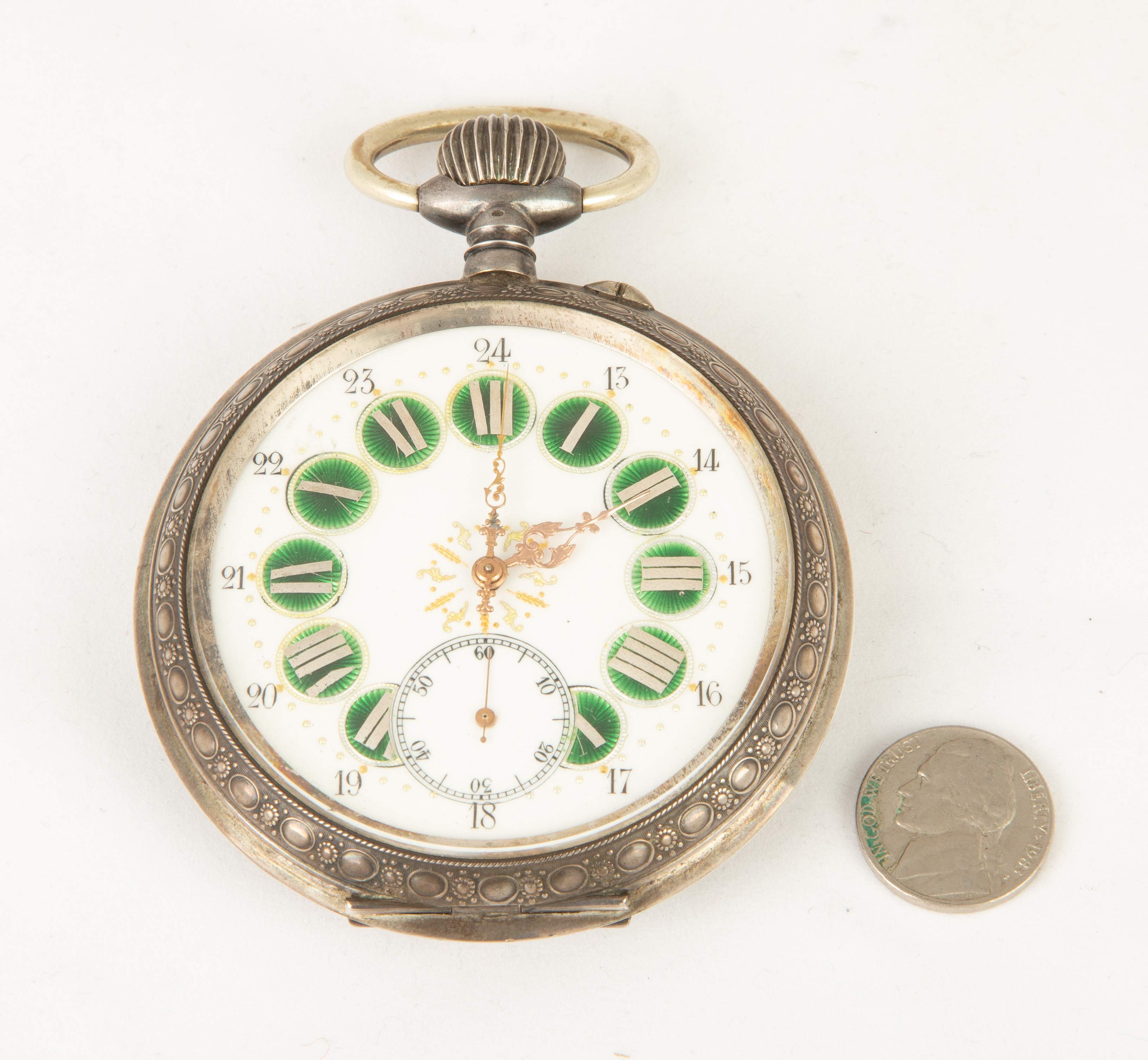 Large French Exhibition Pocket Watch | Cottone Auctions