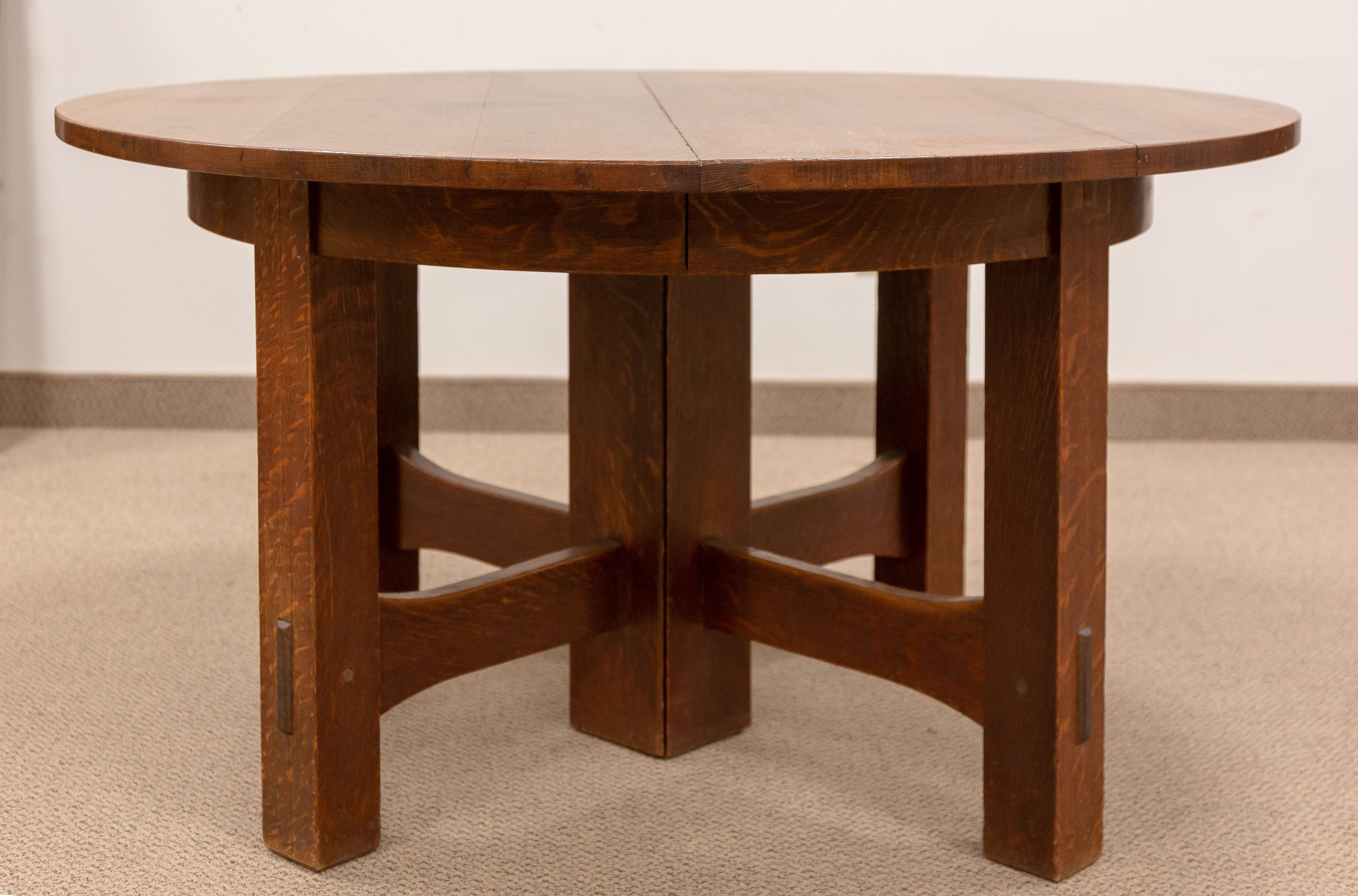 Early Gustav Stickley Dining Table | Cottone Auctions