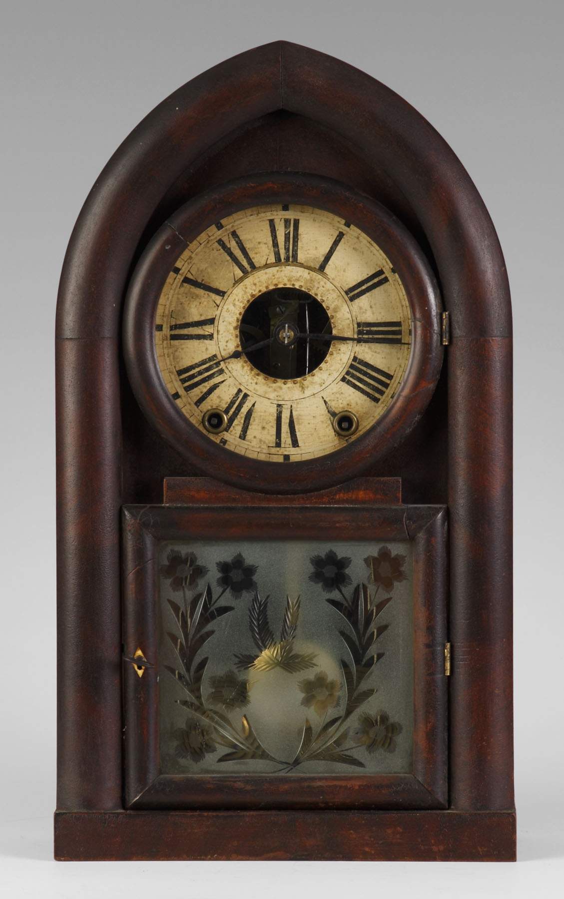 Rare E.C. Brewster Fusee Beehive Shelf Clock | Cottone Auctions