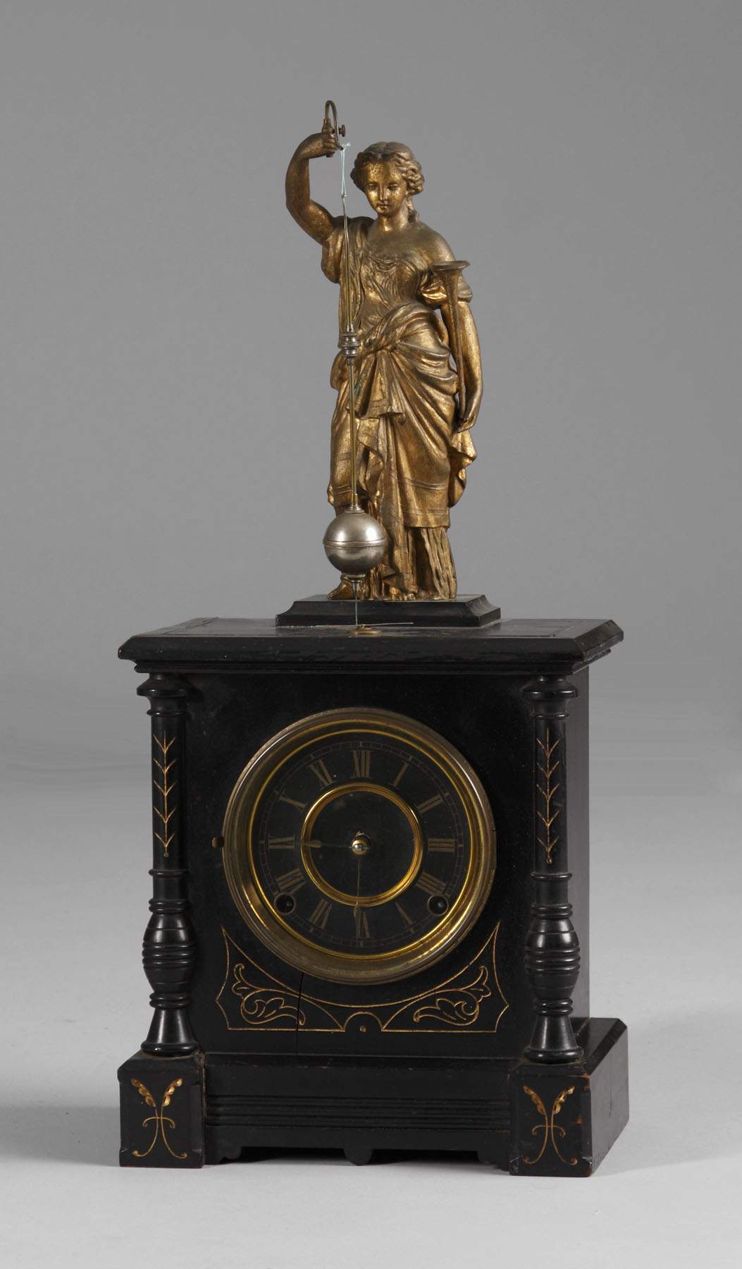 Kroeber #2 Noiseless Rotary Clock | Cottone Auctions