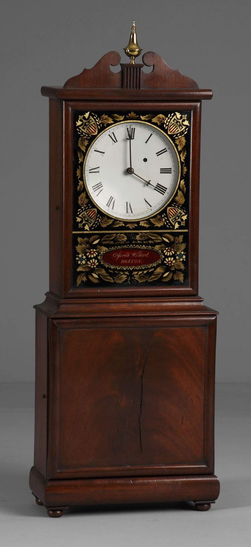 Elmer Stennes Massachusetts Shelf Clock, Aaron Willard Style | Cottone ...
