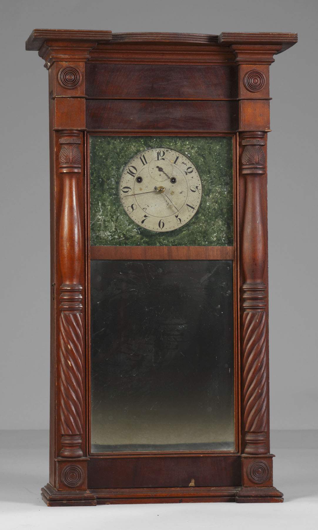Asa Munger Ironing Board Top Shelf Clock | Cottone Auctions