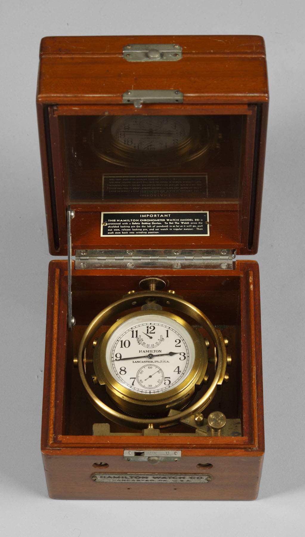 Hamilton Model 22 Chronometer | Cottone Auctions