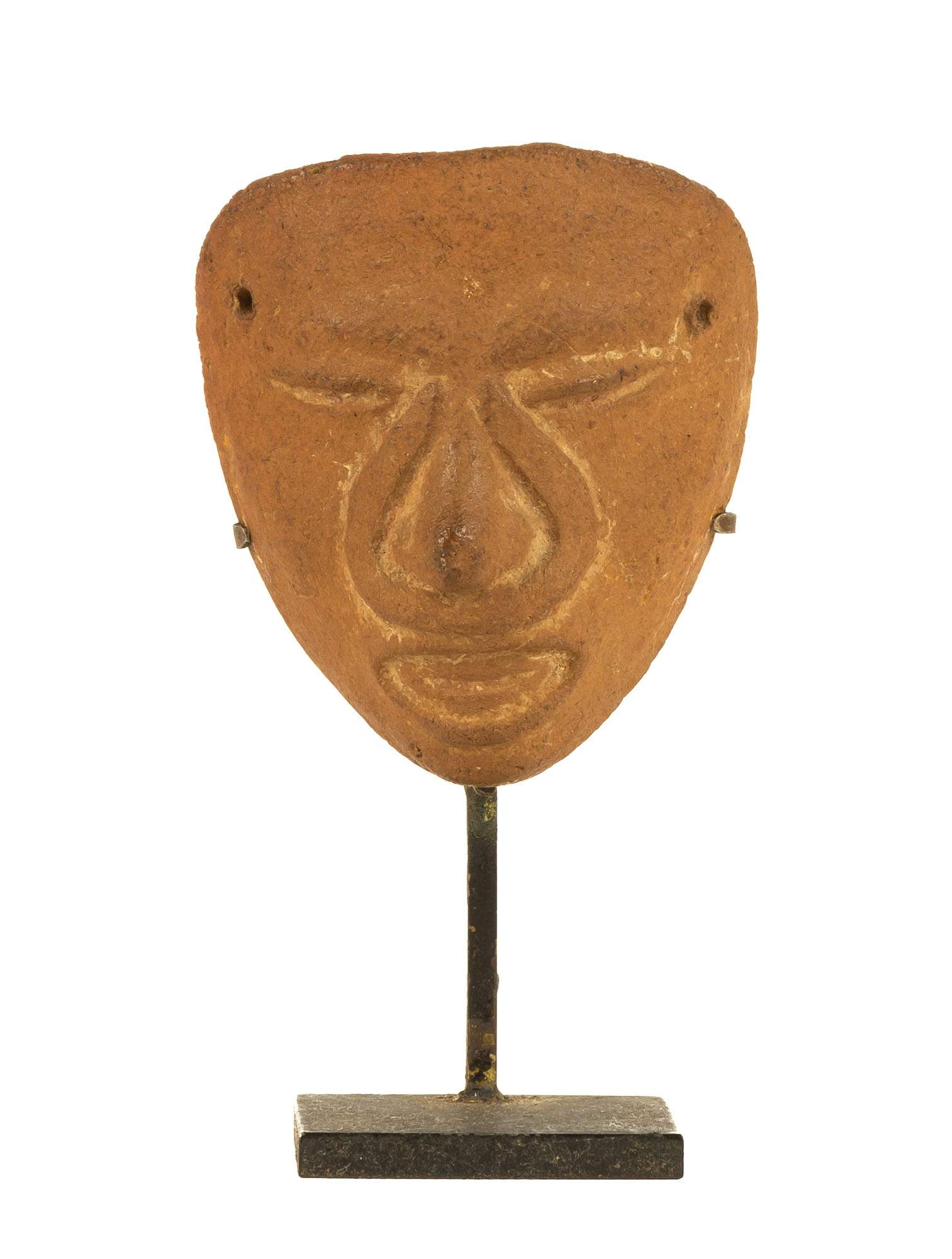 Pre Colombian Maya Clay Mask | Cottone Auctions