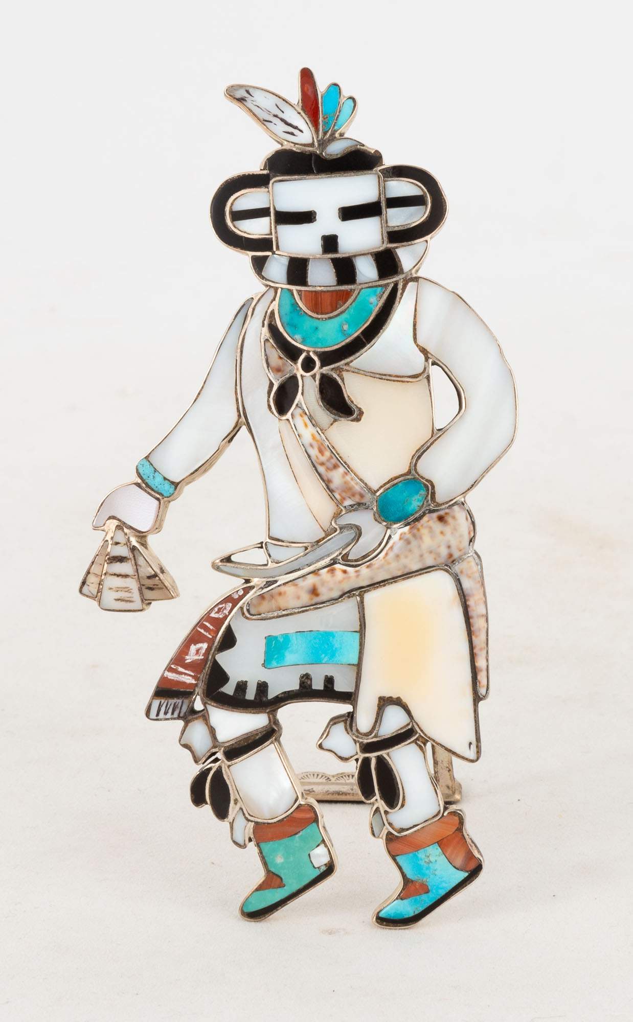 Sterling Zuni Figure | Cottone Auctions