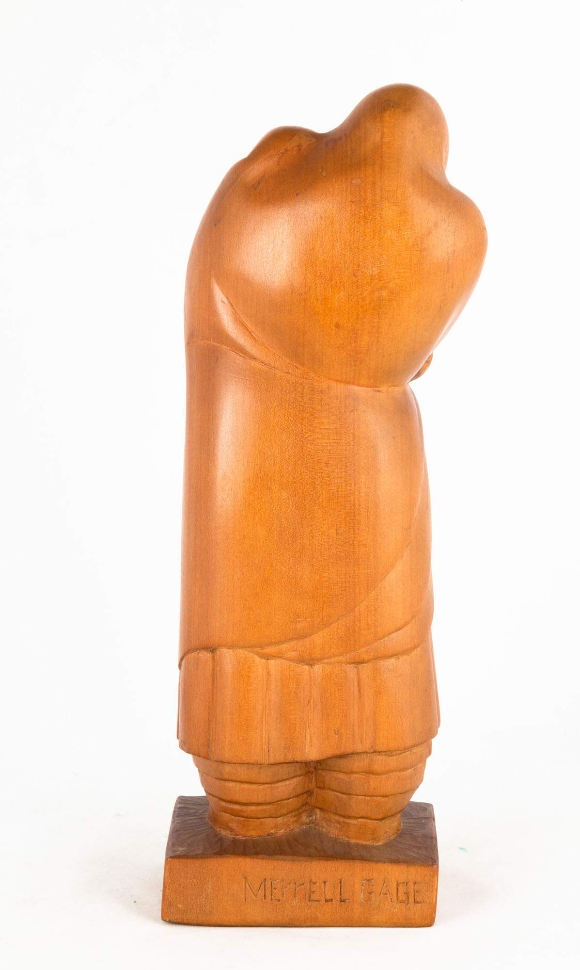 Robert Merrell Gage (American, 1892–1981) Carved Statue | Cottone Auctions