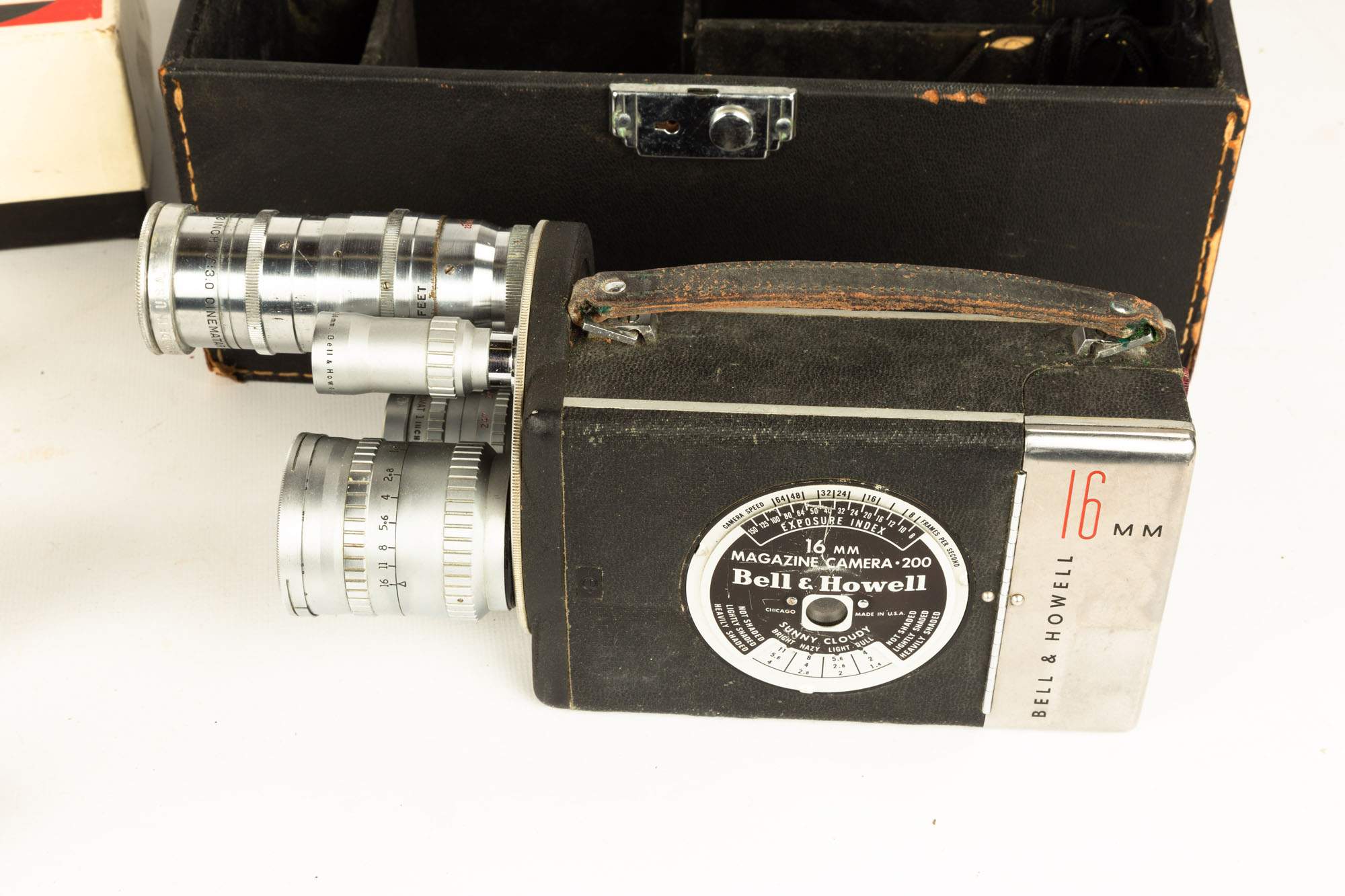 Bell & Howell Filmo 70, Magazine Camera 200 & Bausch & Lomb Telescopes ...