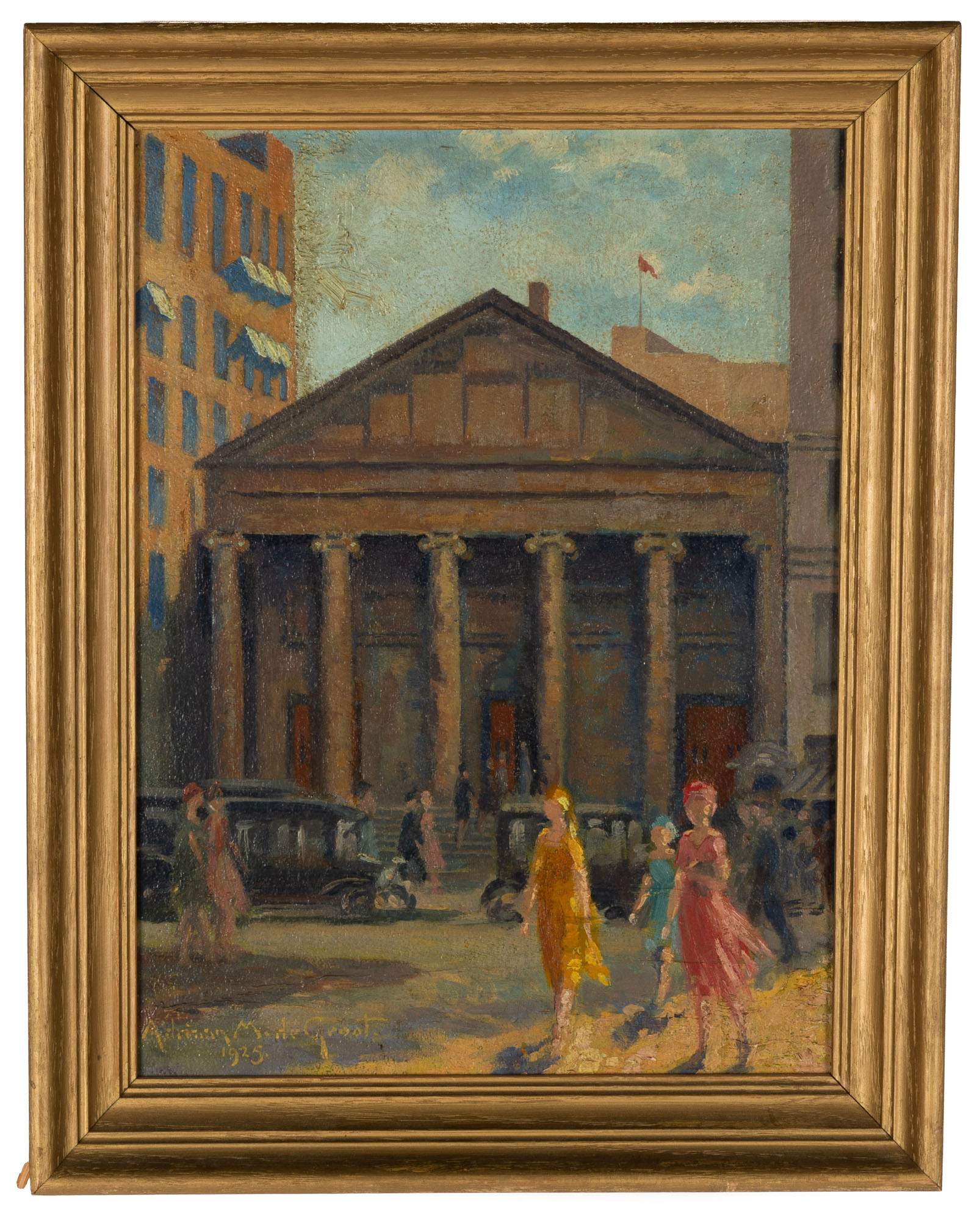 Adriaan Martin De Groot (Dutch/American, 1870-1942) "The Cathedral ...