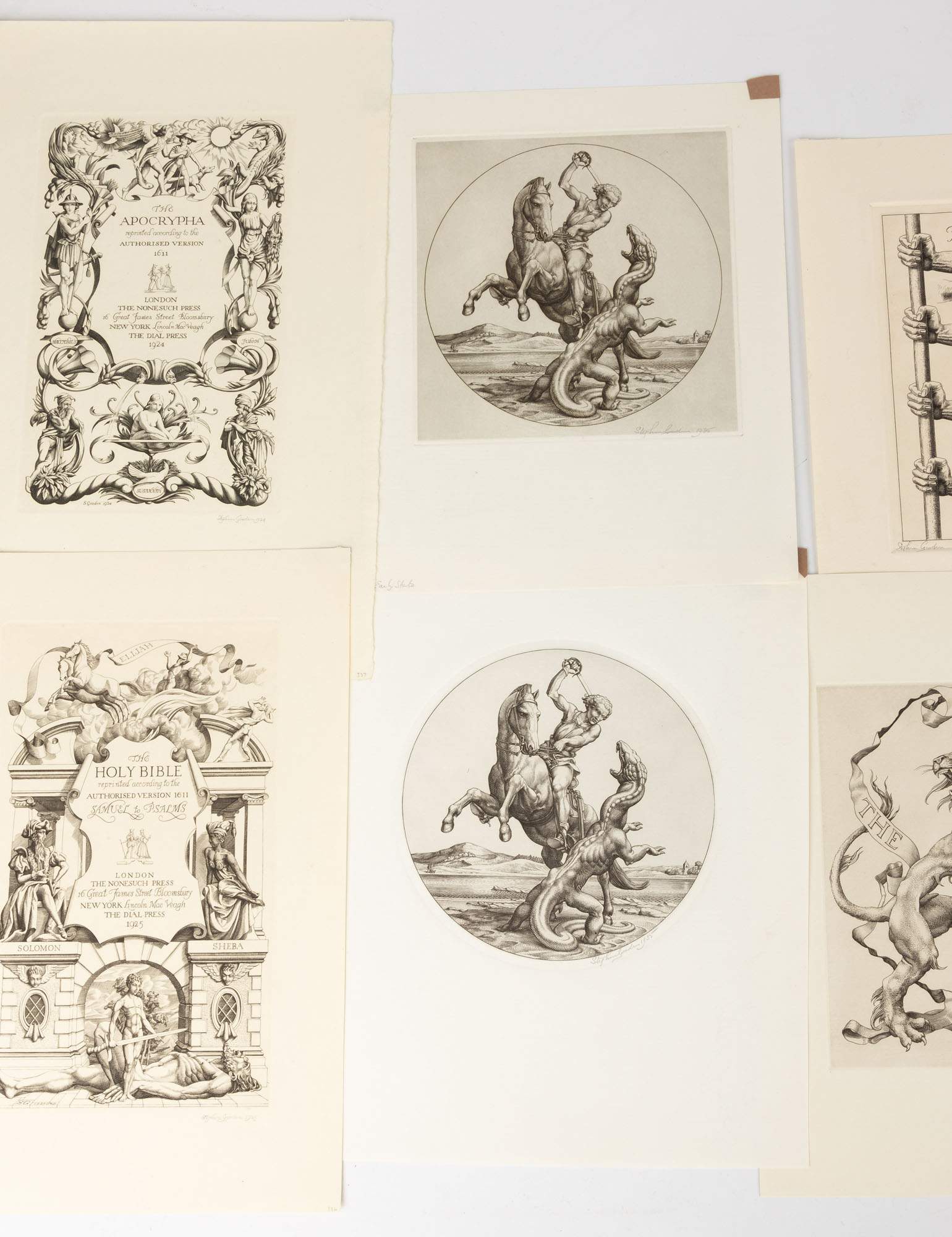 Group of Stephen Gooden (British, 1892-1955) Etchings | Cottone Auctions
