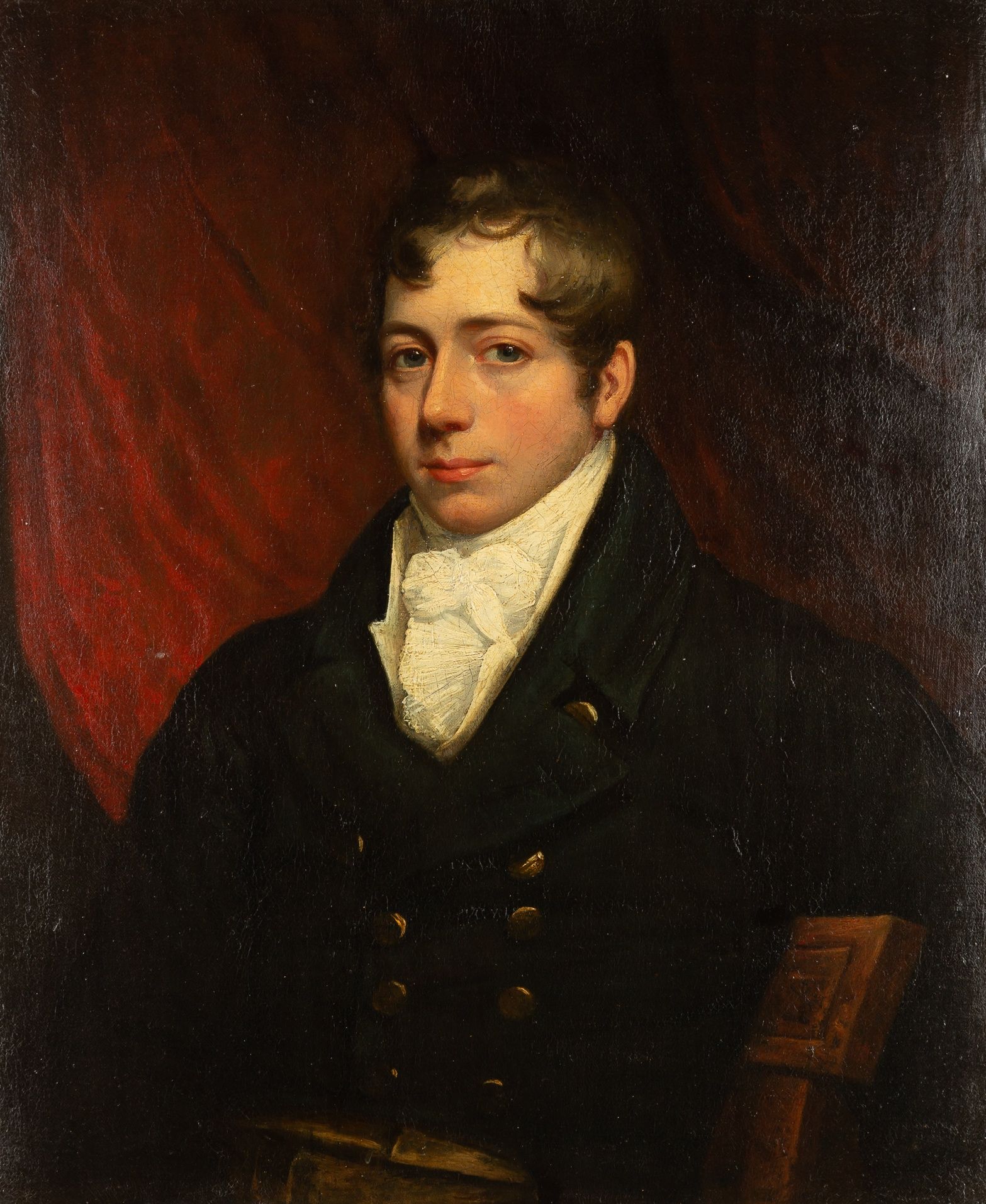 John Opie (British, 1761 - 1807) Portrait of a Young Man | Cottone Auctions