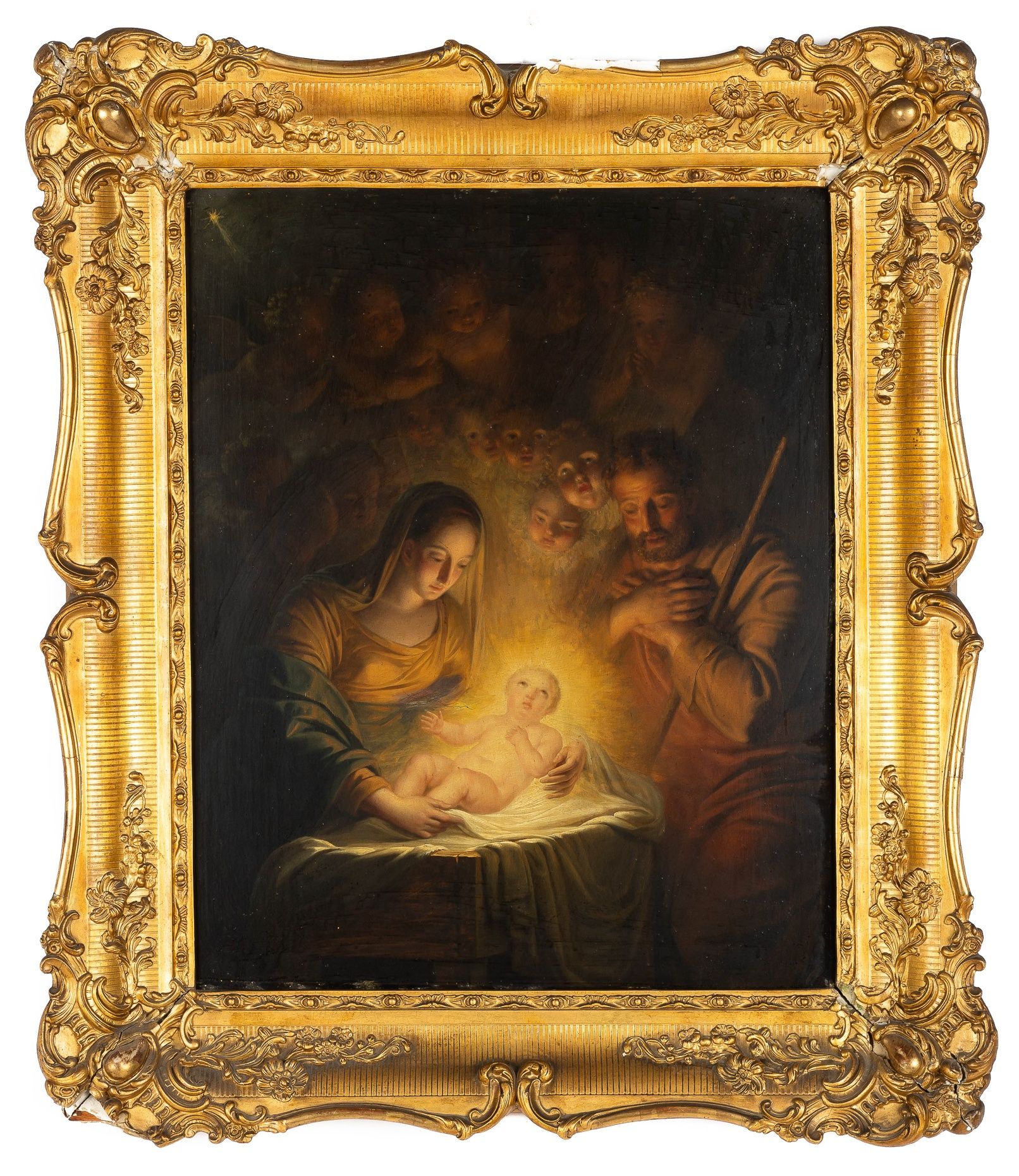 Circle of Anton Raphael Mengs (1728-1779) Nativity Scene | Cottone Auctions