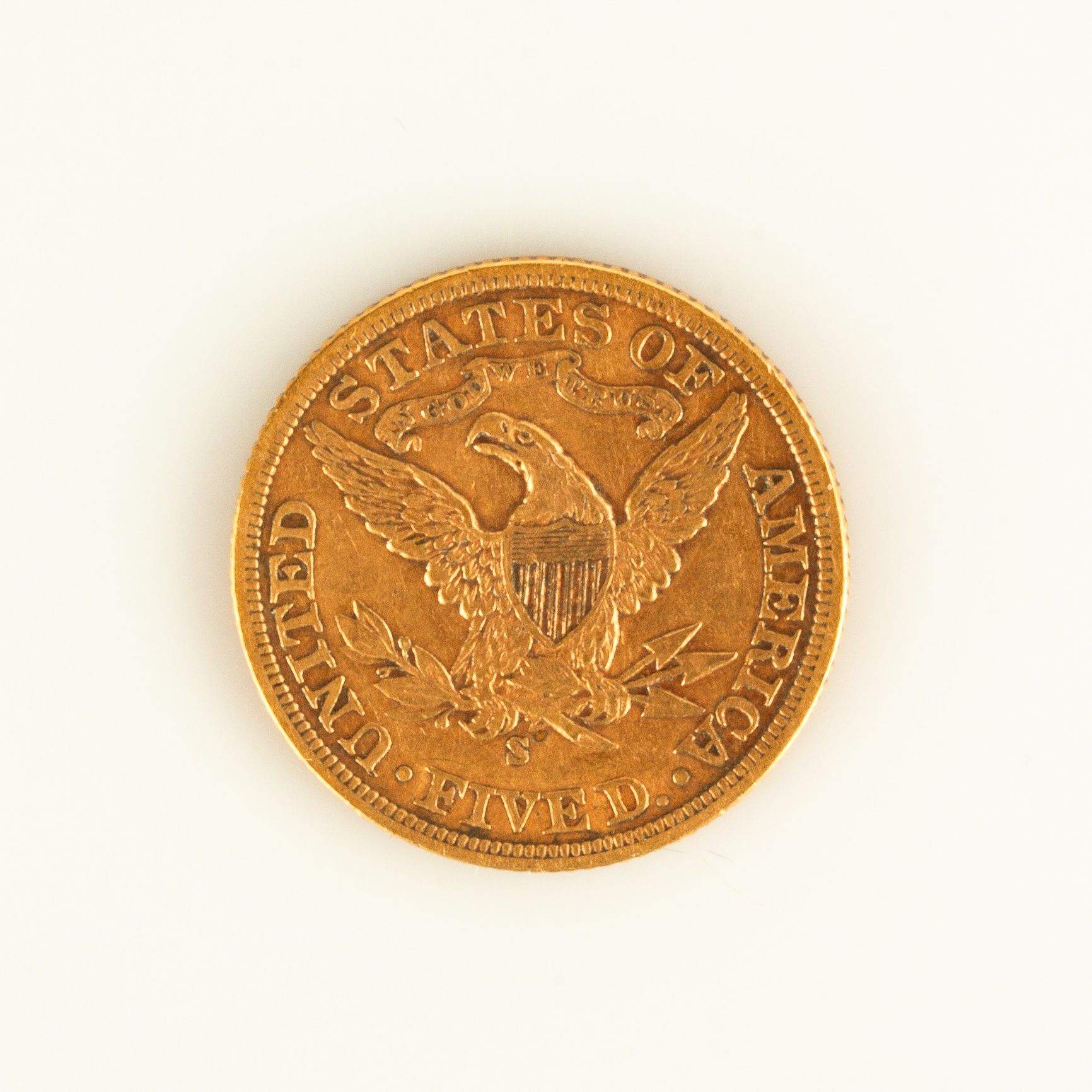 US 1906 5 Gold Coin Cottone Auctions