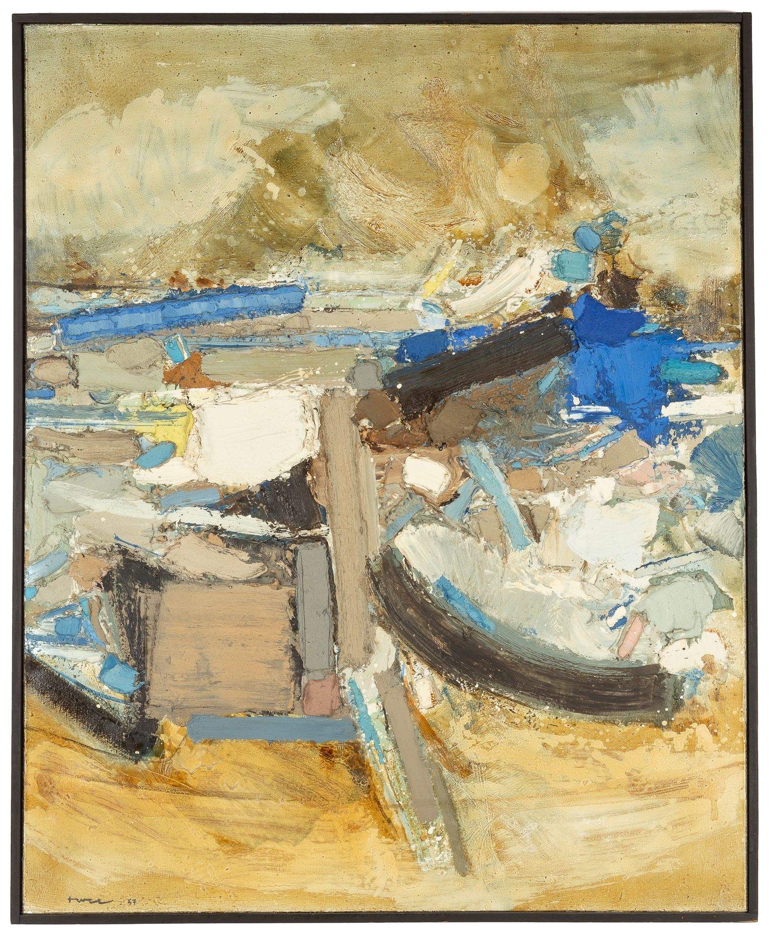 John Levee (American/French, 1924-2017) "September II" | Cottone Auctions