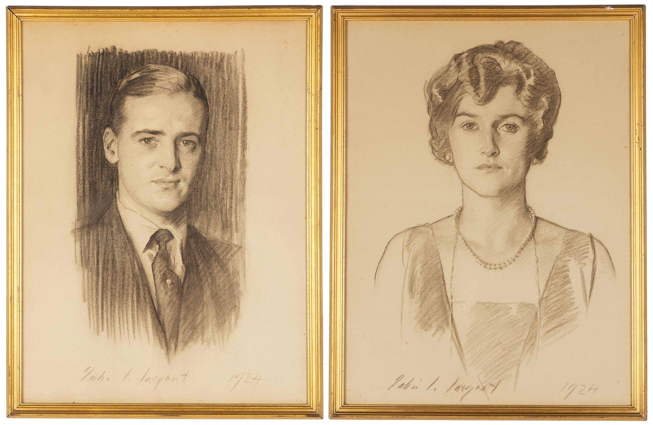 John Singer Sargent Portraits Drawing