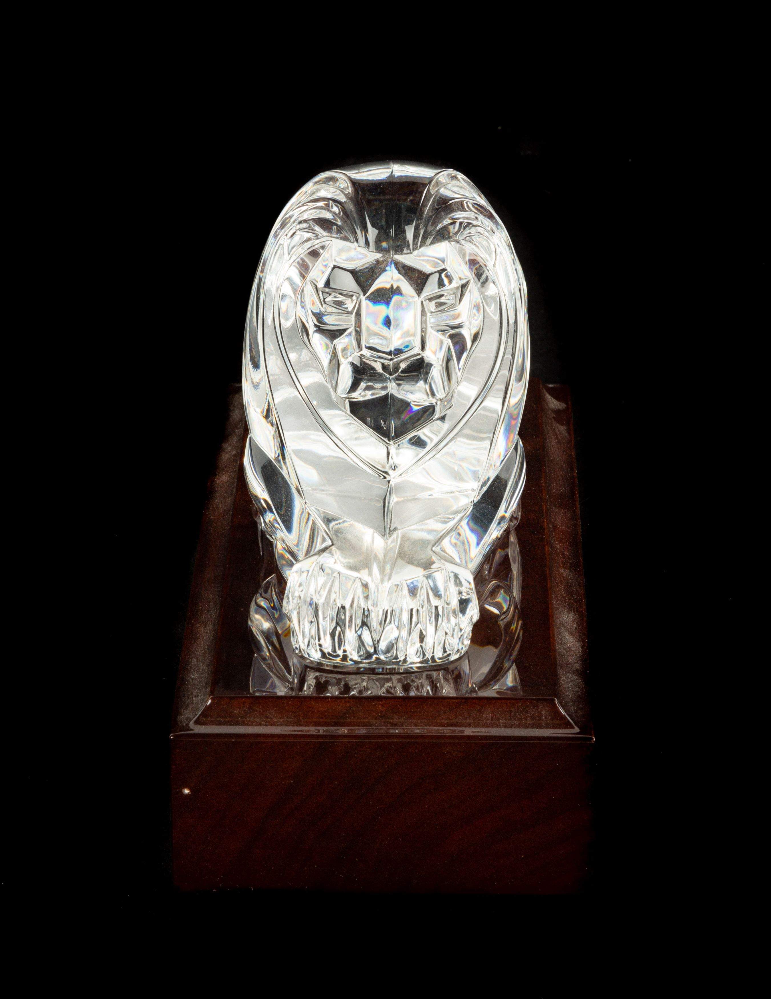 Steuben Lion | Cottone Auctions