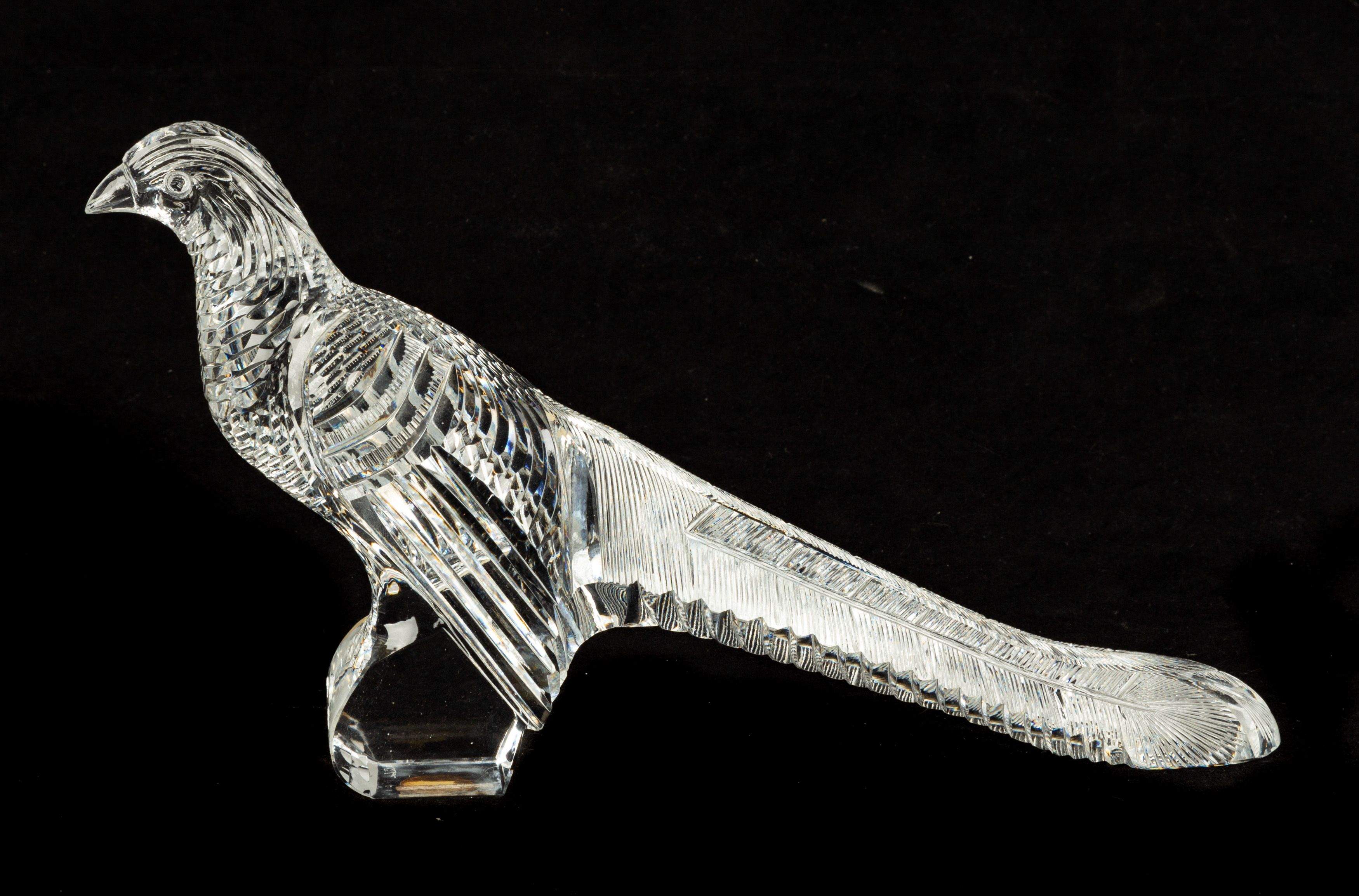 Steuben Pheasant | Cottone Auctions
