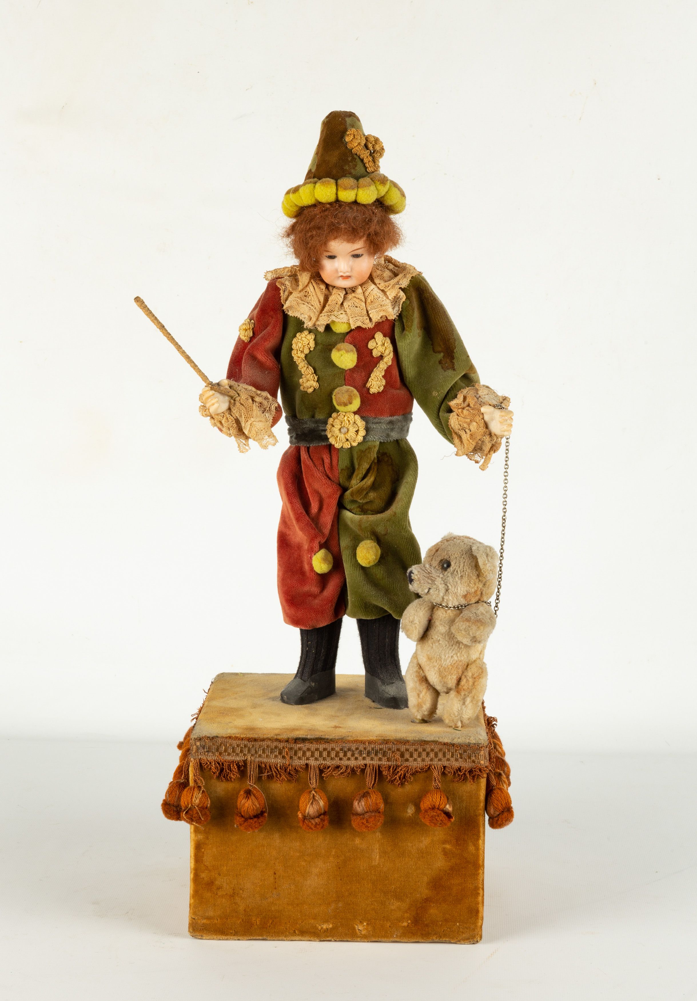Automaton Jester & Bear | Cottone Auctions