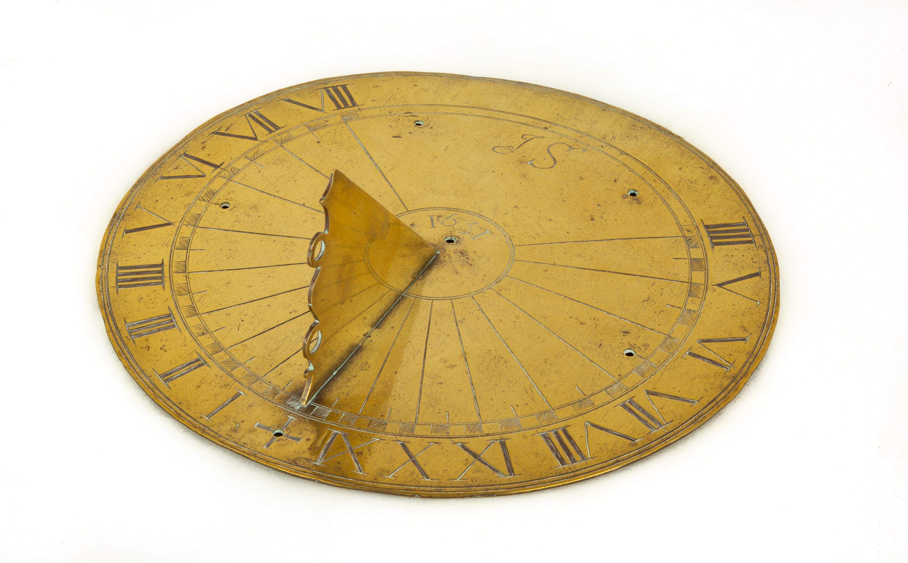 Early Brass Sundial | Cottone Auctions