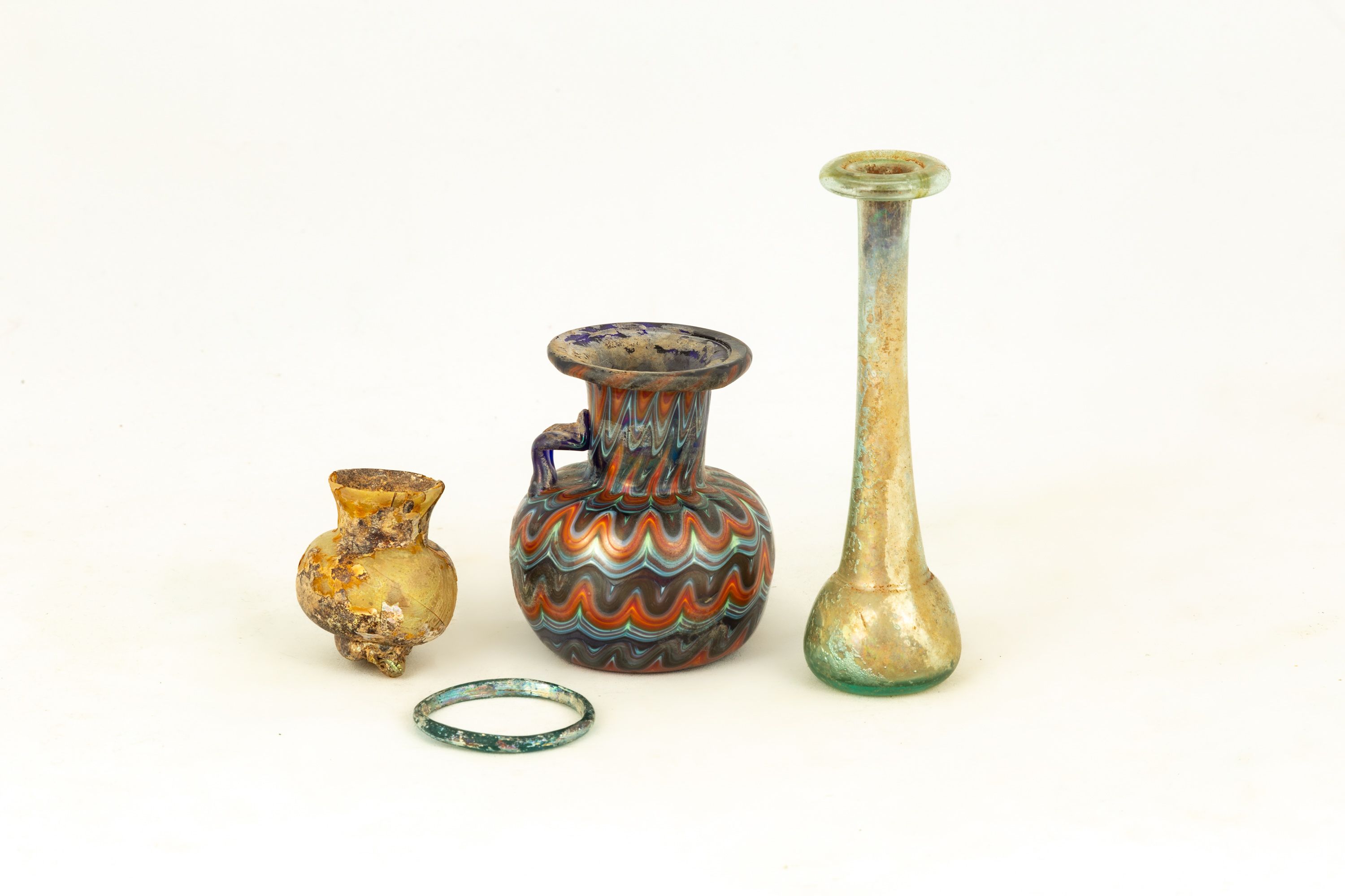 Four Pieces of Roman Glass | Cottone Auctions