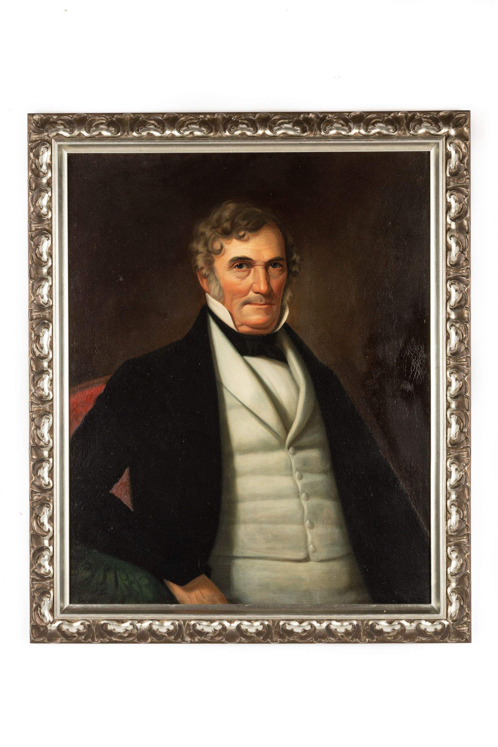 William John Wilgus (American, 1819-1853) Portrait of a Gentleman ...