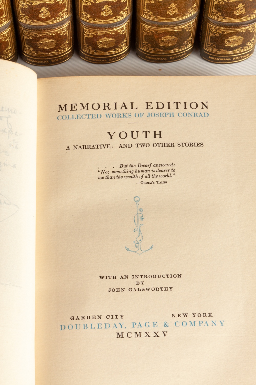 22 Volume - Memorial Edition Collected Works of Joseph Conrad | Cottone ...