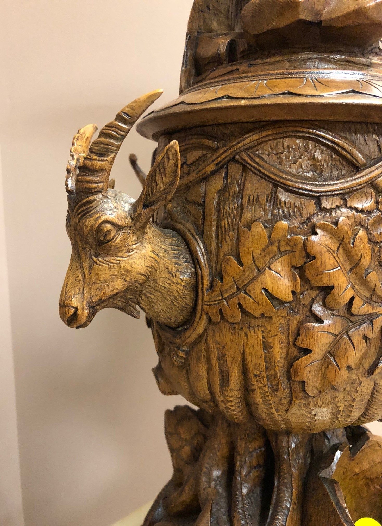 Fine Carved Black Forest Cigar Humidor | Cottone Auctions