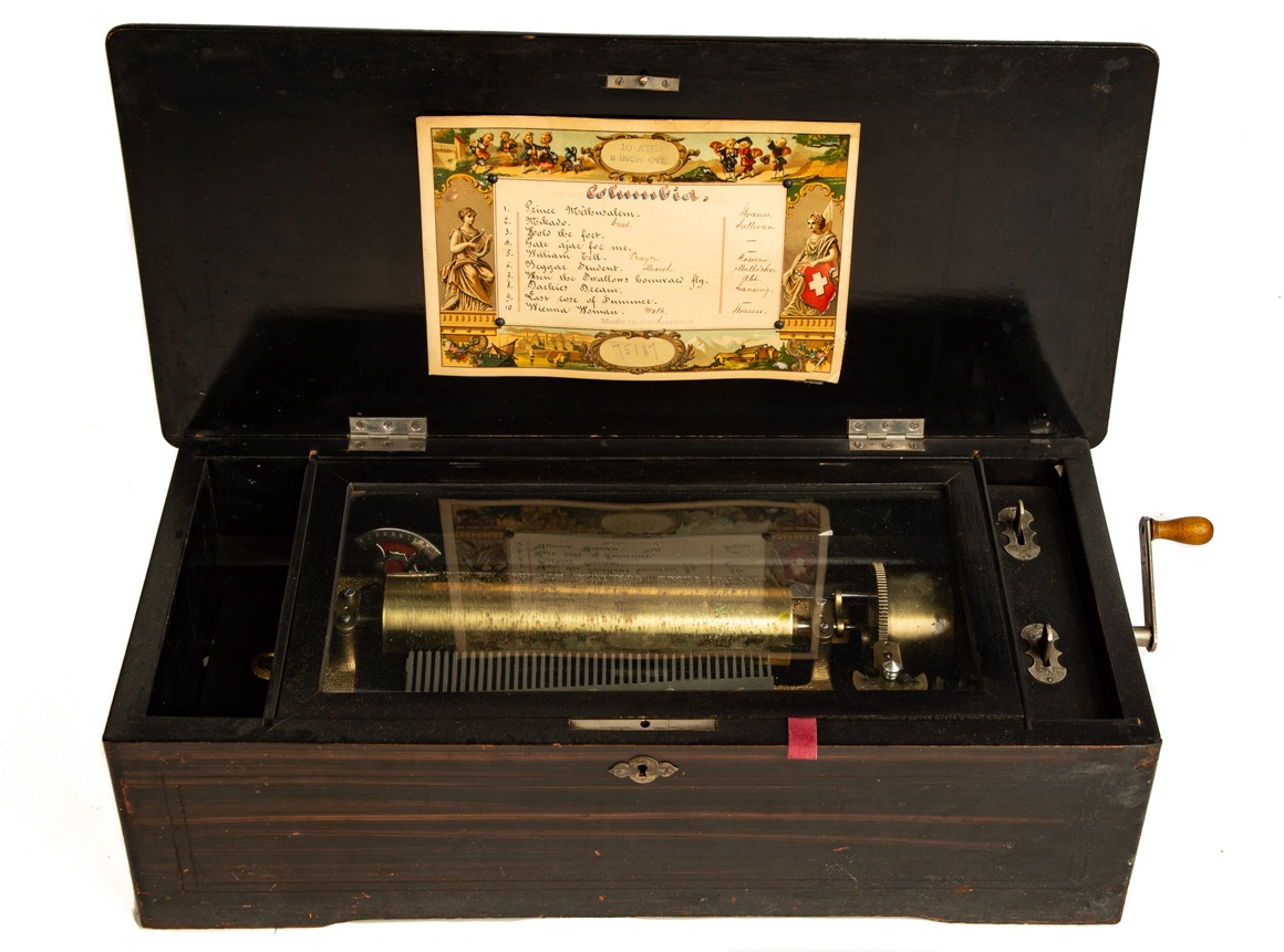 Ten Tune Cylinder Music Box | Cottone Auctions