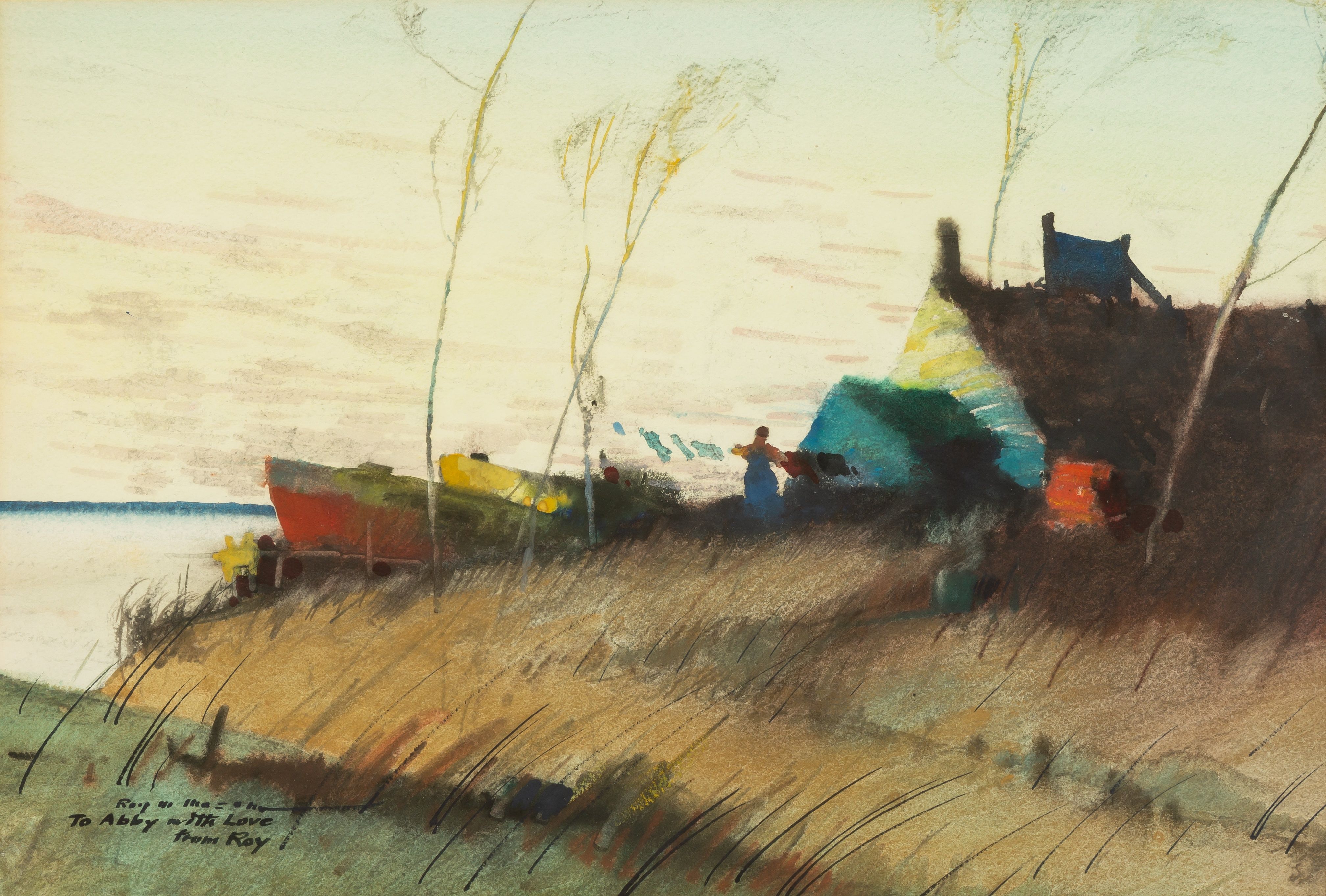 Roy Mason (American, 1886-1972) "Lake Champlain House" | Cottone Auctions