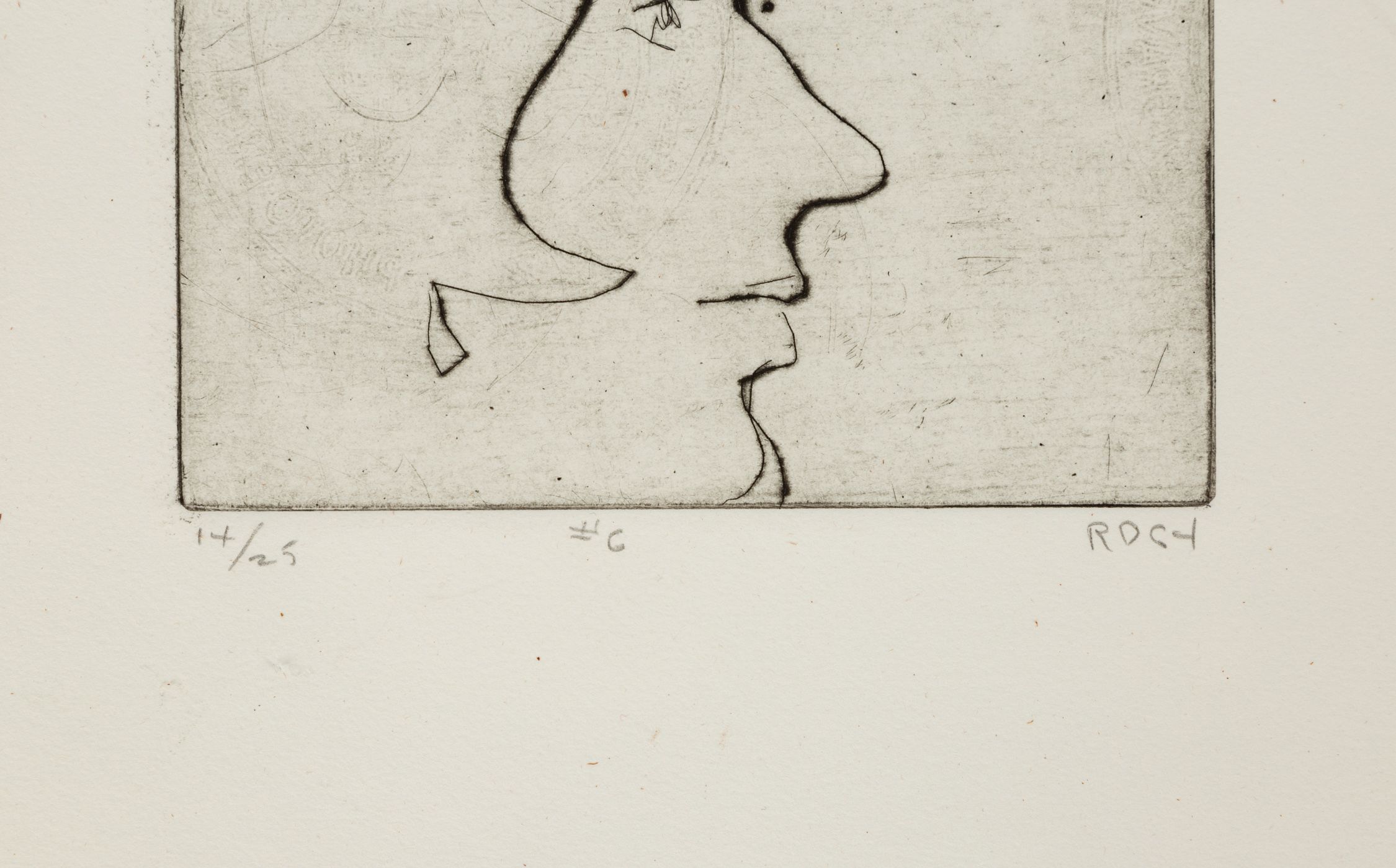 Richard Diebenkorn (American, 1922-1993) Etching | Cottone Auctions