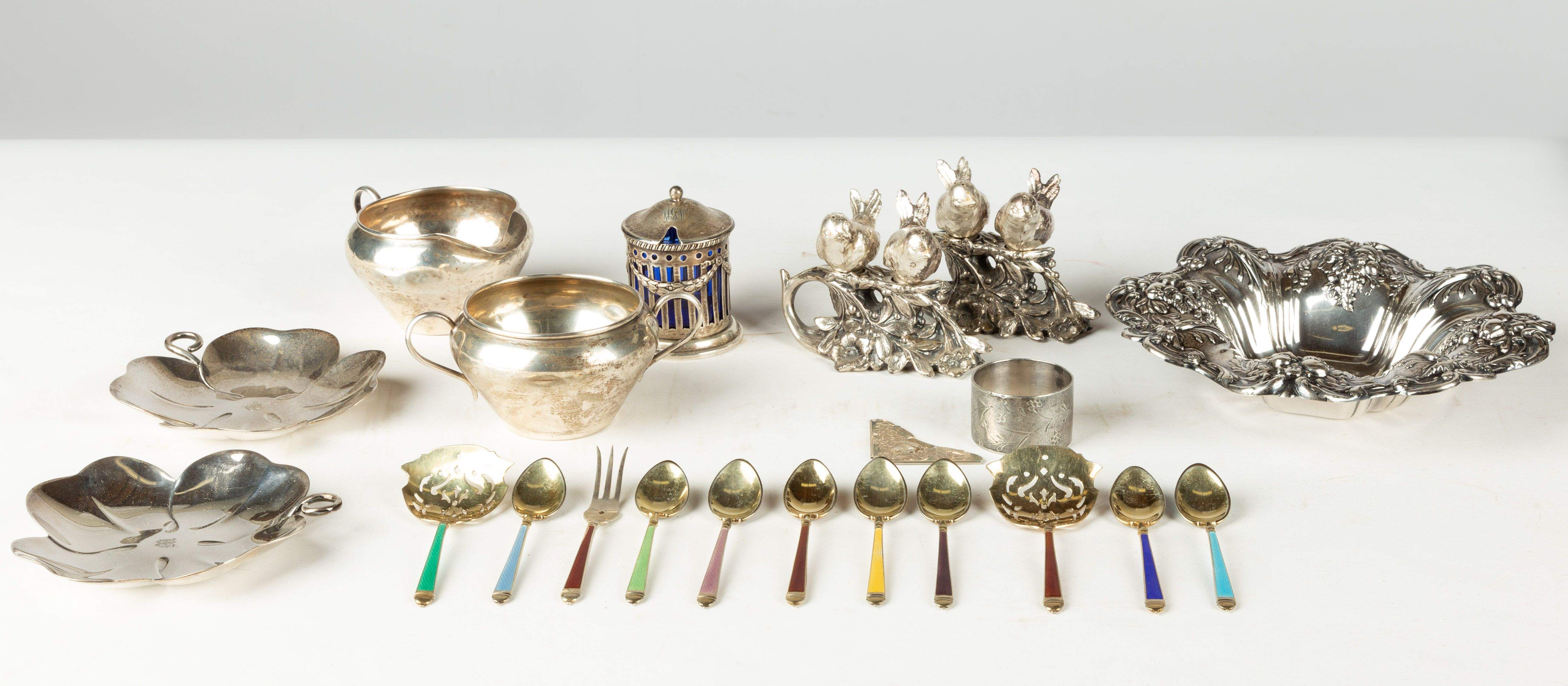 Group of Sterling Silver Articles | Cottone Auctions
